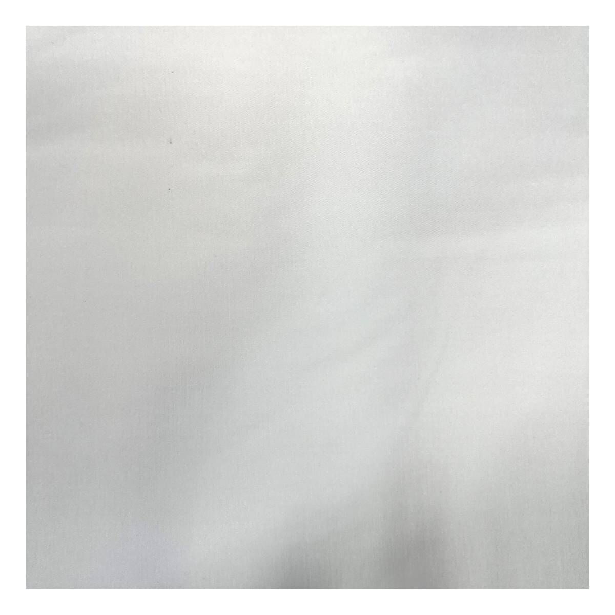 White Polycotton Drill Fabric by the Metre | Hobbycraft