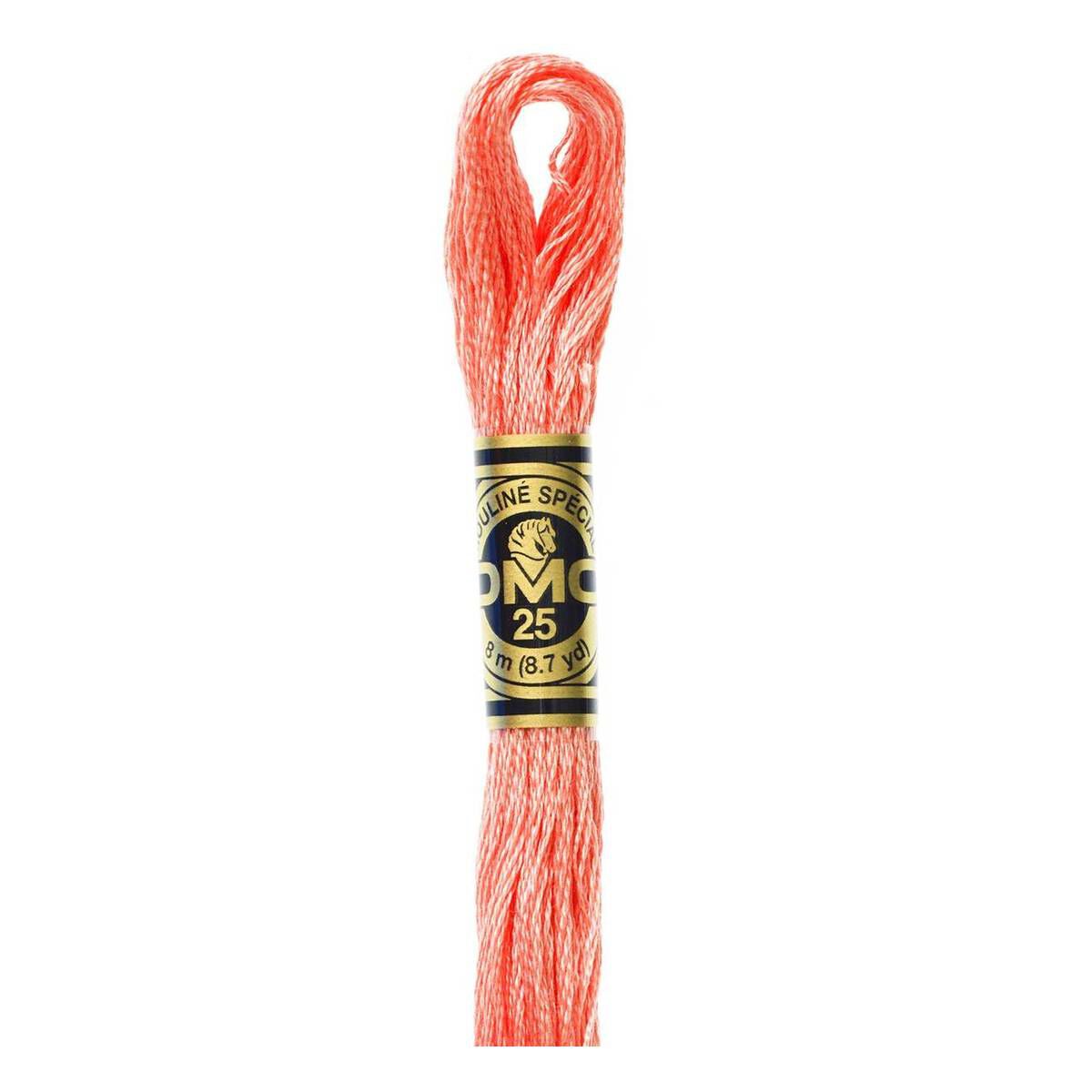 DMC Orange Mouline Special 25 Cotton Thread 8m (352) | Hobbycraft
