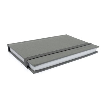 Grey Eco Notebook 9cm x 14cm | Hobbycraft