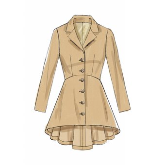 McCall’s Peplum Jackets Sewing Pattern M7513 (6-14) | Hobbycraft