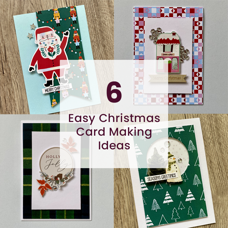 6 Easy Christmas Card Making Ideas | Hobbycraft