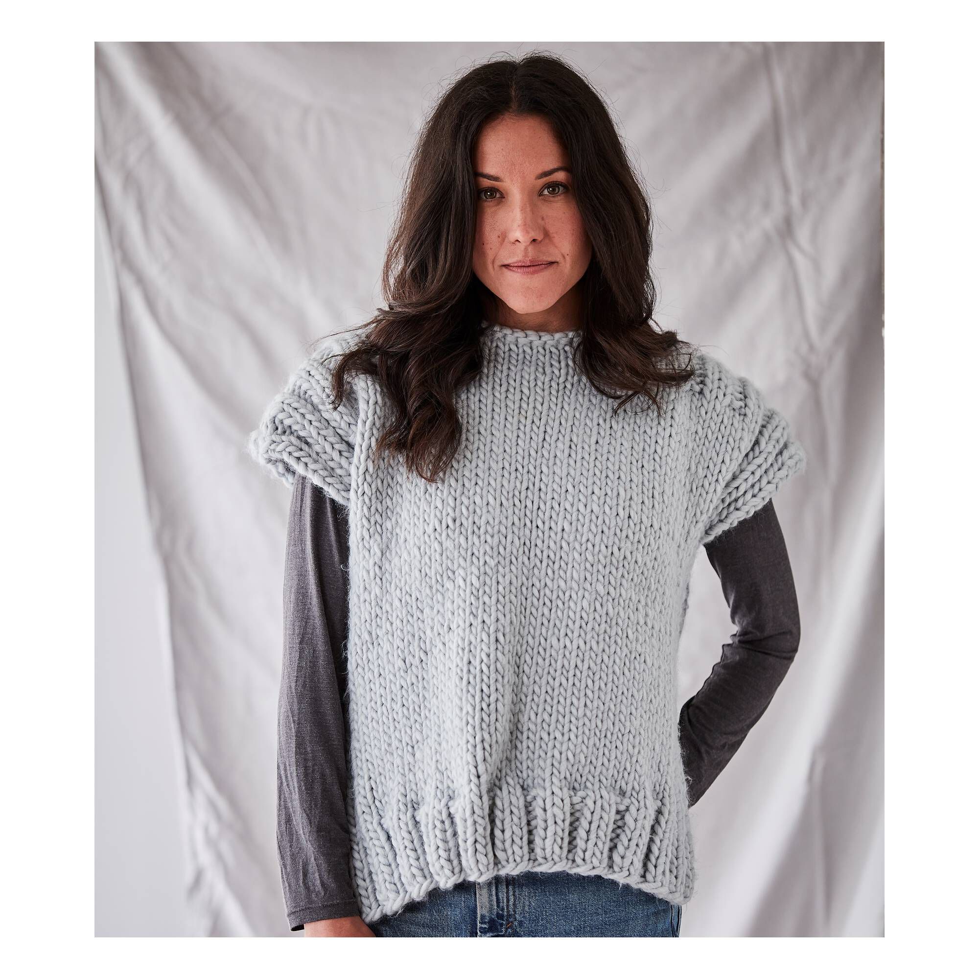 Knitcraft Chunky Knit Vest Digital Pattern 0276 | Hobbycraft