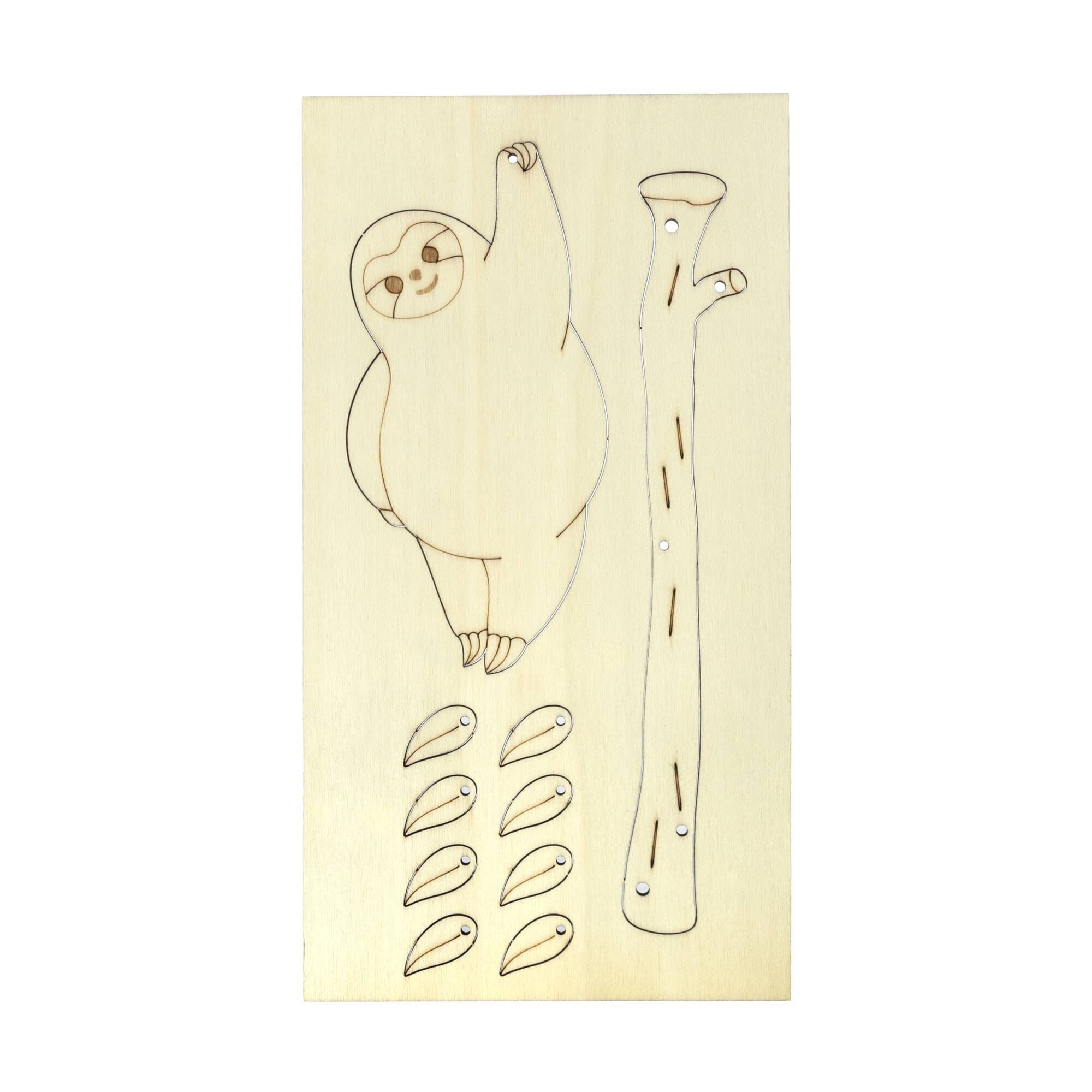 Make Your Own Wooden Hanging Sloth Kit | Hobbycraft