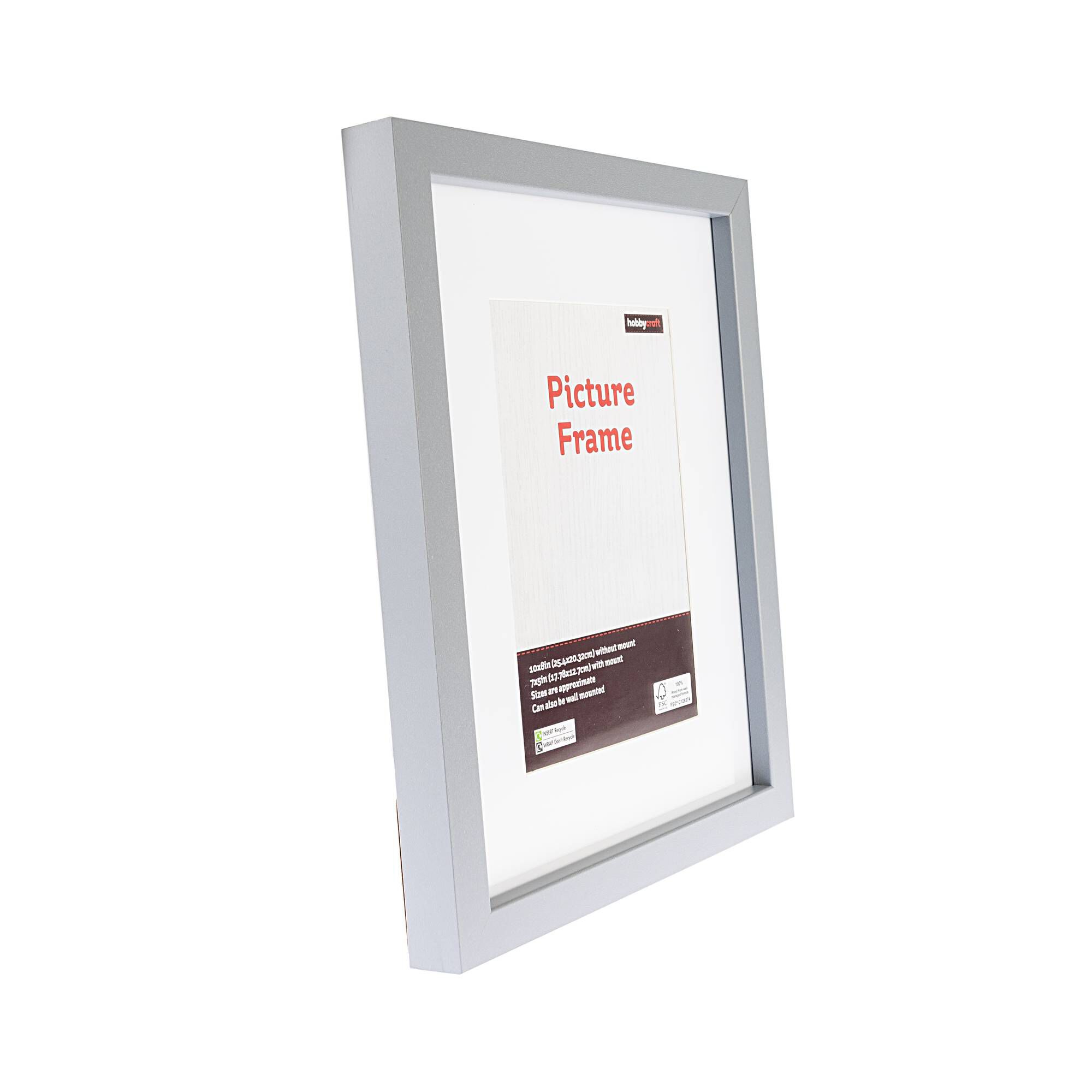 Grey Picture Frame 25cm x 20cm | Hobbycraft