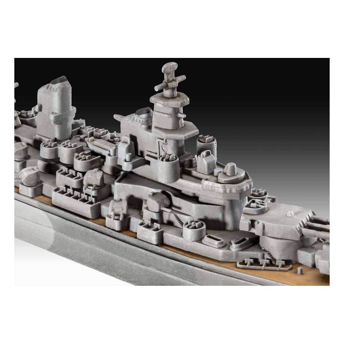 Revell USS New Jersey Model Kit 1:1200 | Hobbycraft