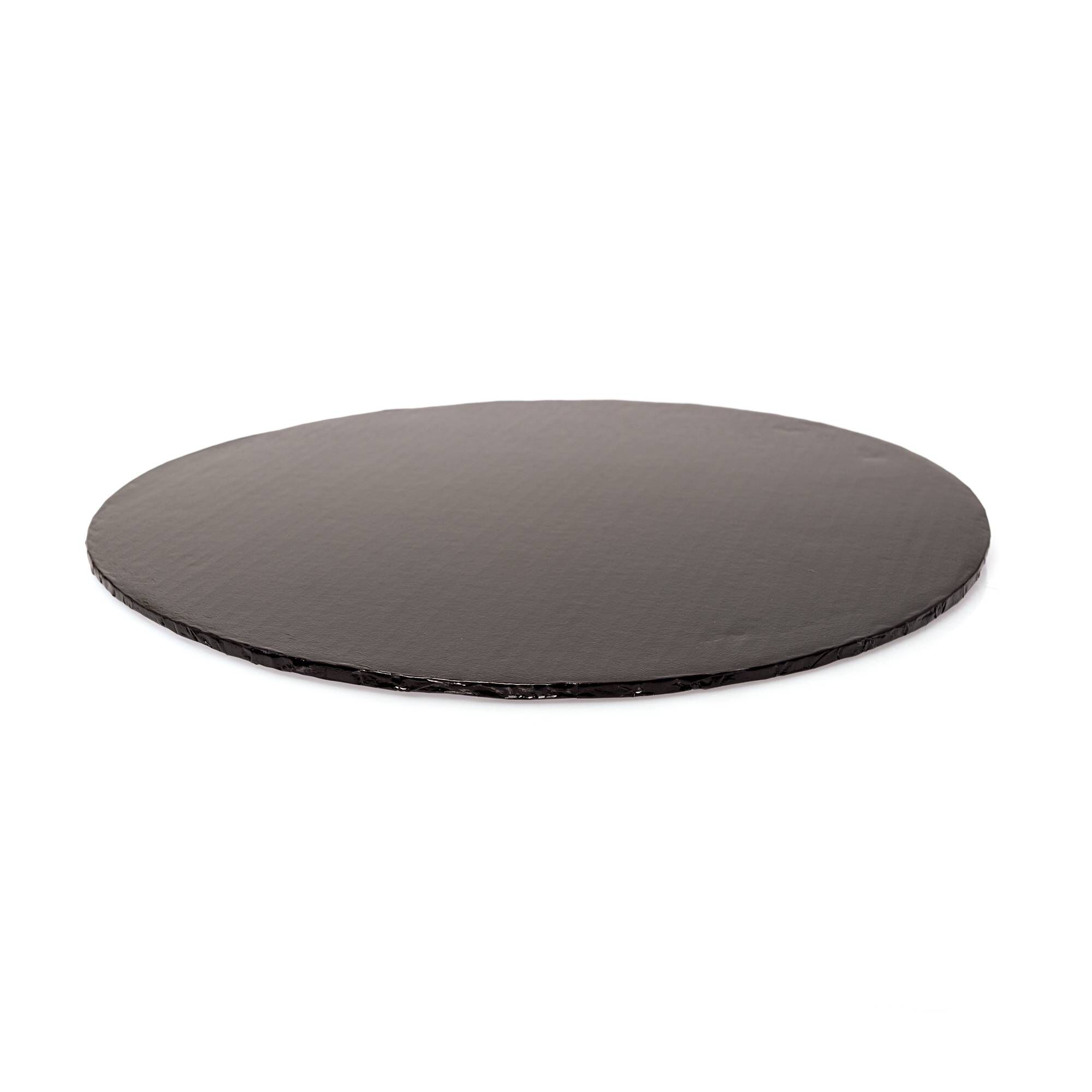 Black Round Double Thick Card Cake Board 12 Inches | Hobbycraft
