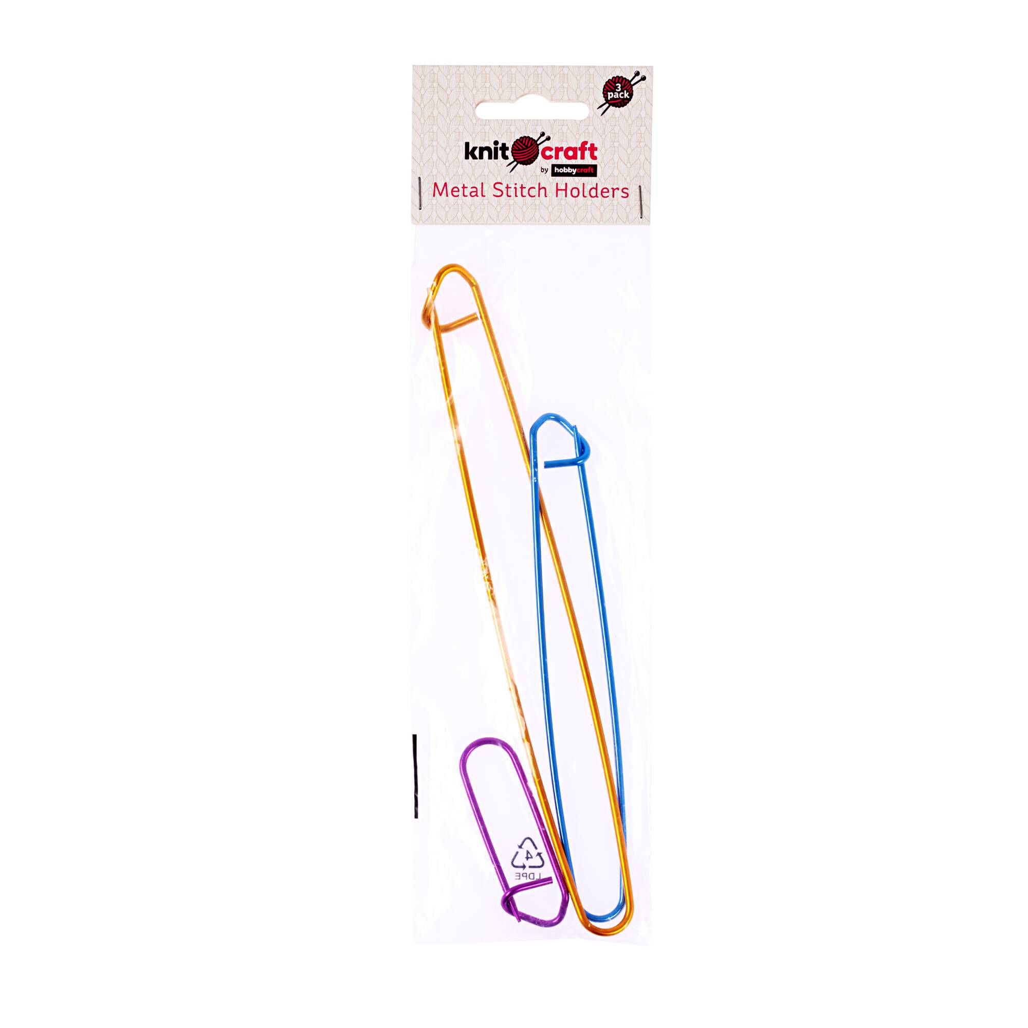 Metal Stitch Holders 3 Pack | Hobbycraft