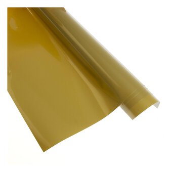 Gold PU Iron-On Vinyl 12 x 24 Inches | Hobbycraft