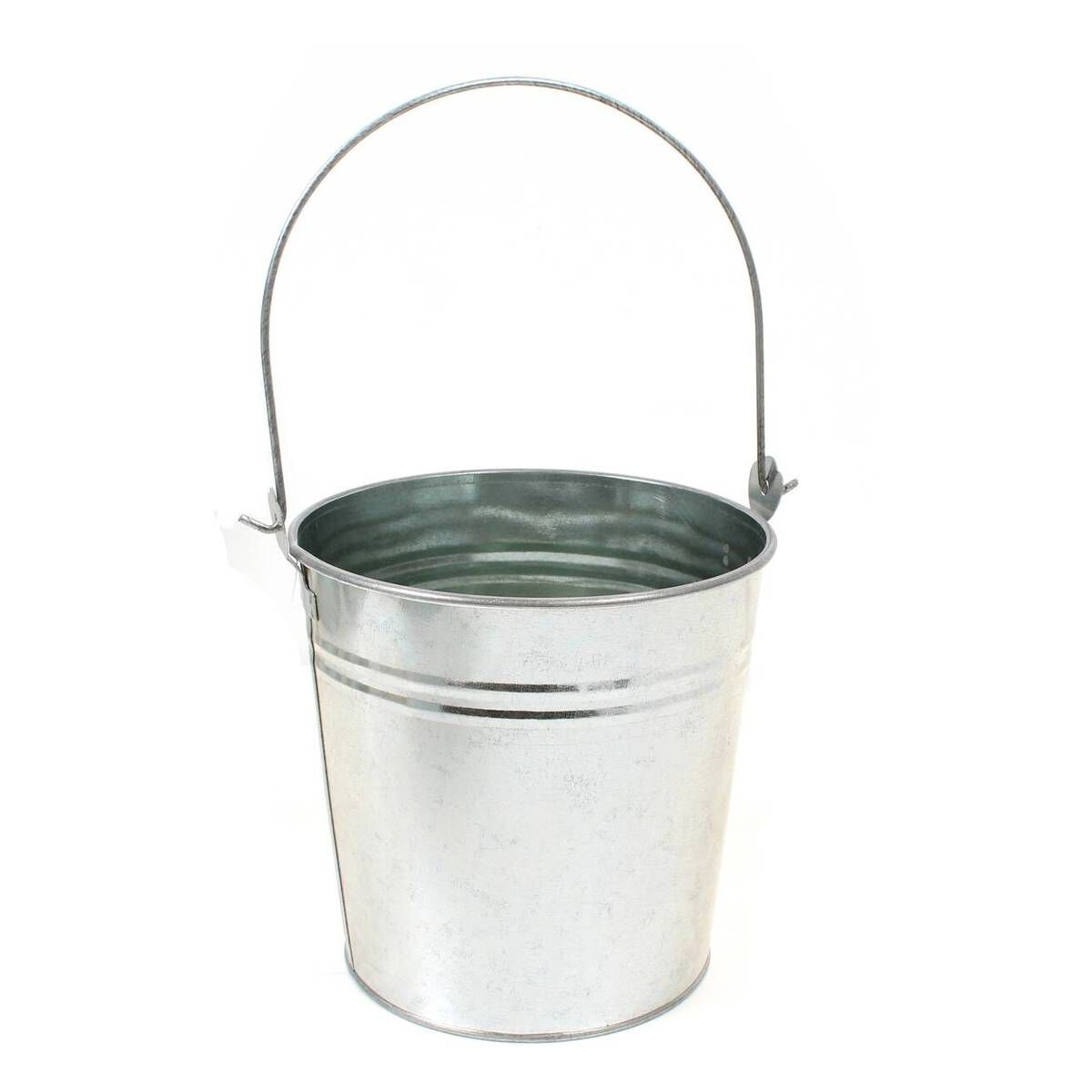 Decorate Your Own Medium Metal Bucket 18cm x 14cm x 17cm | Hobbycraft