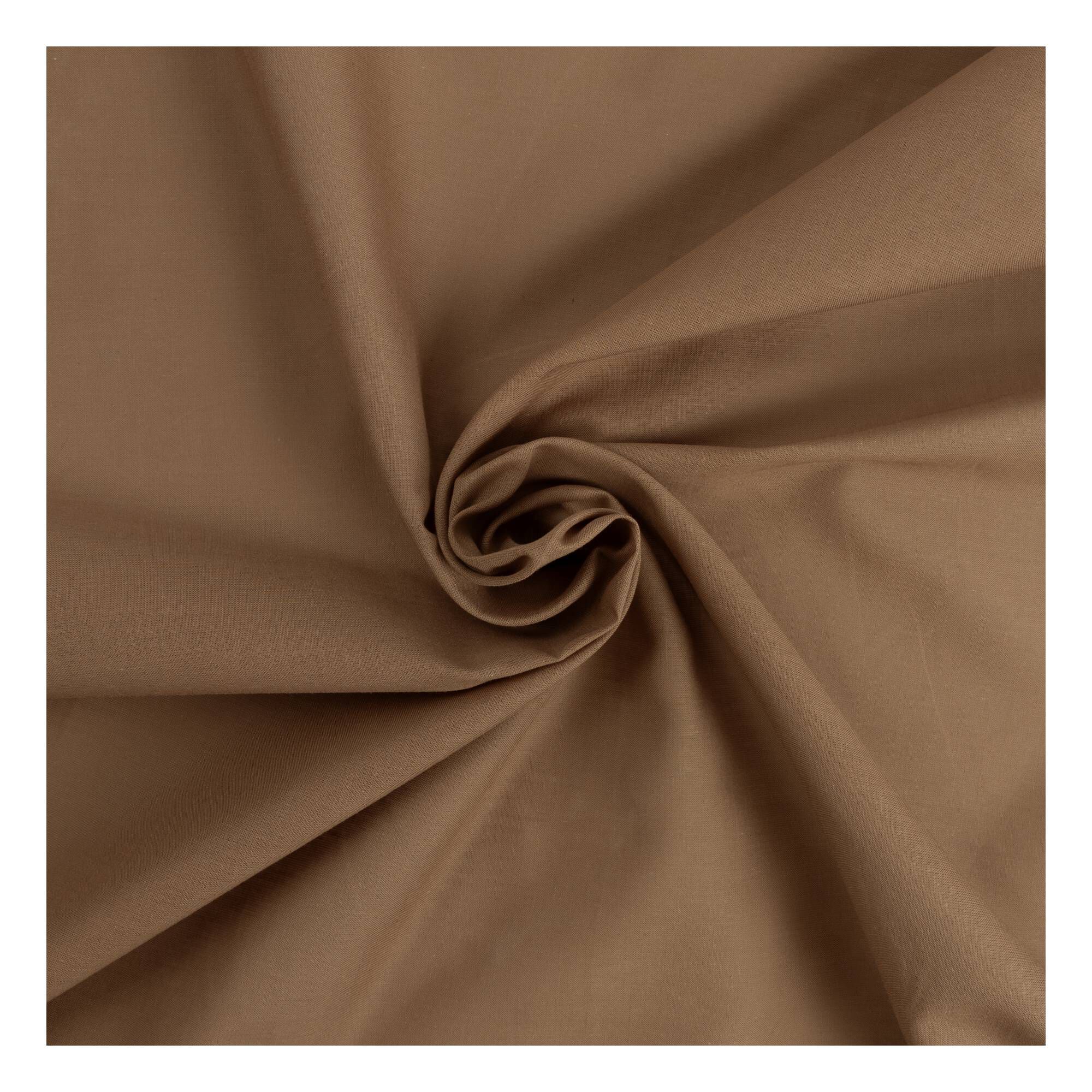 Beige Lawn Cotton Fabric by the Metre | Hobbycraft