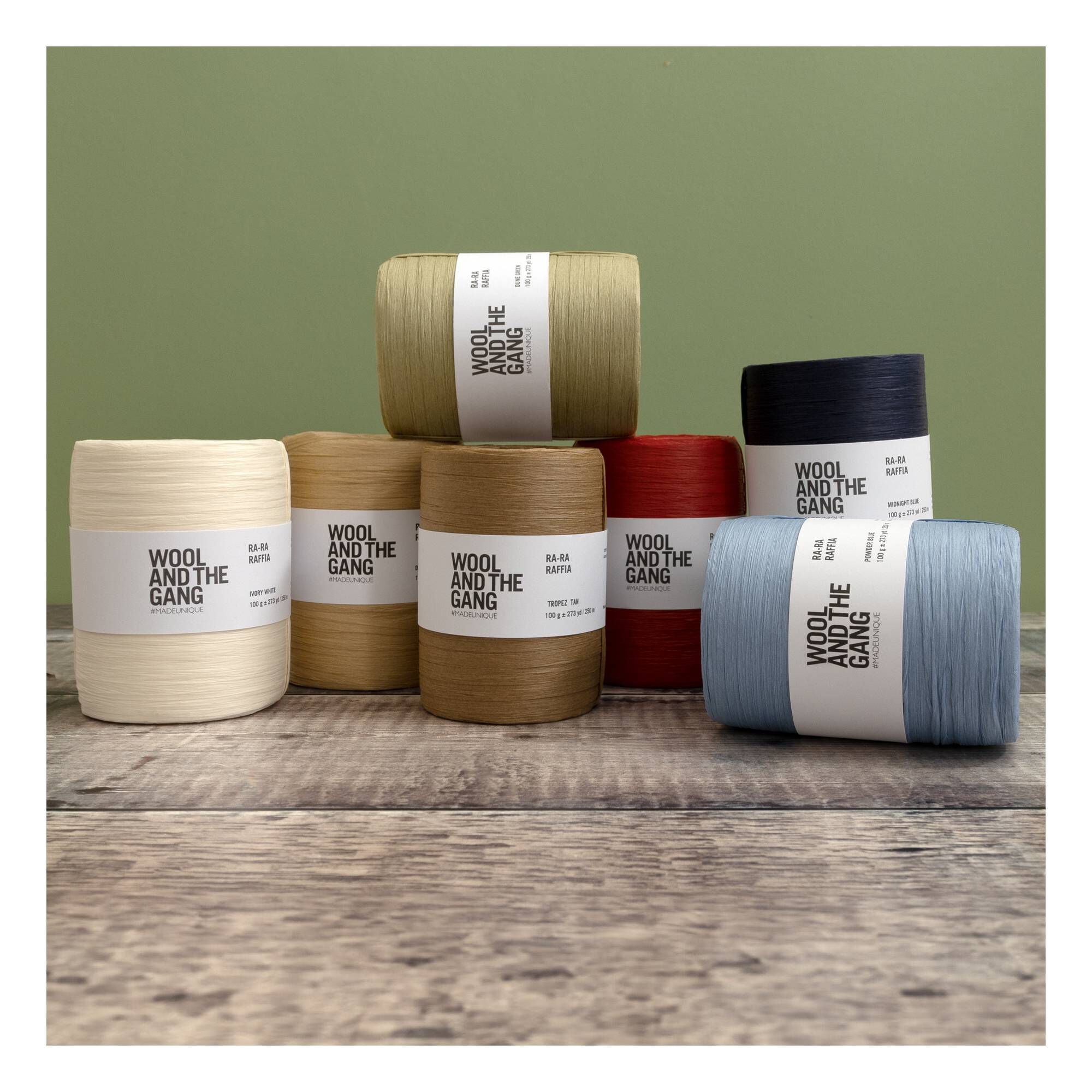 Wool and the Gang Midnight Blue Ra-Ra-Raffia 100g | Hobbycraft