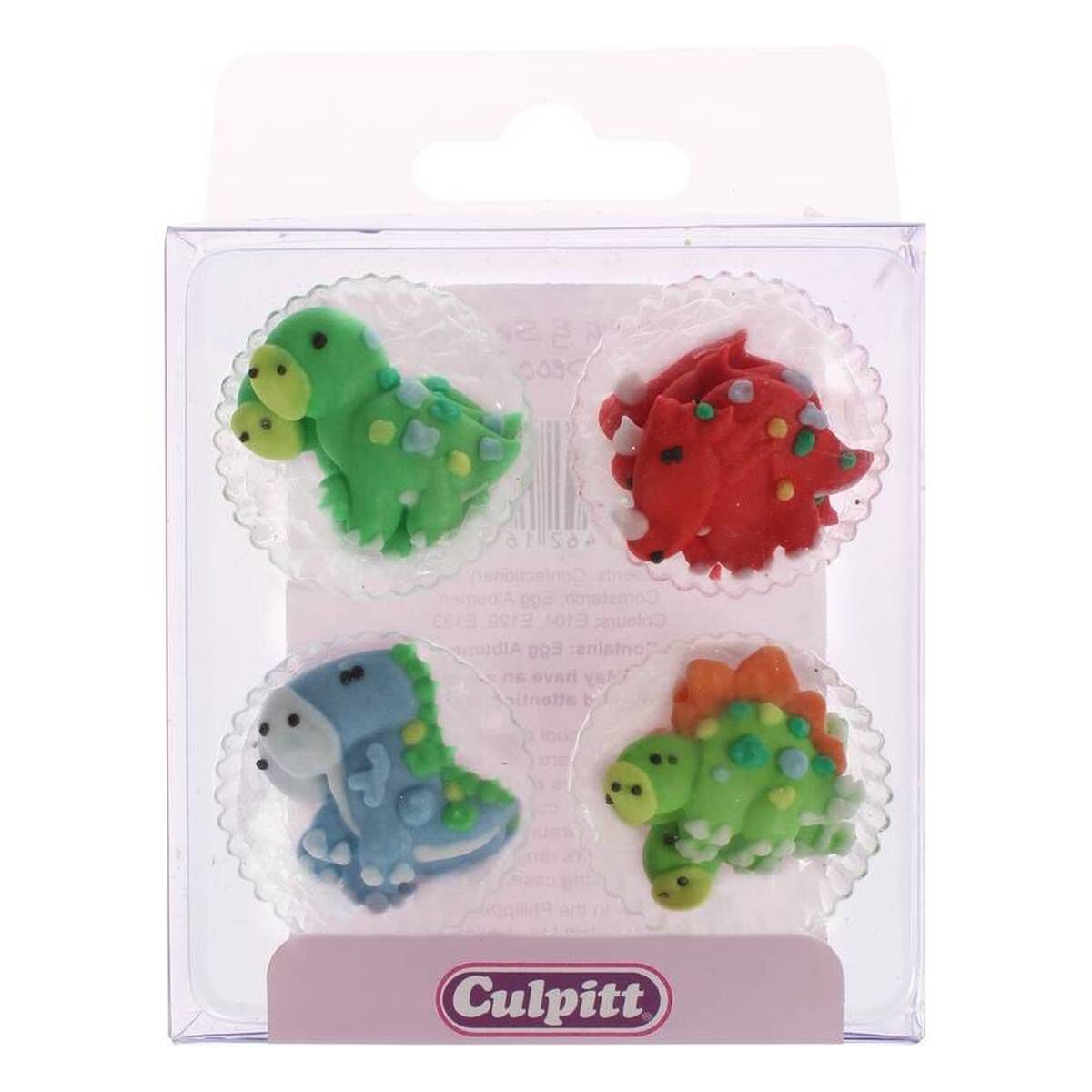 Culpitt Dinosaur Sugar Pipings 12 Pack | Hobbycraft