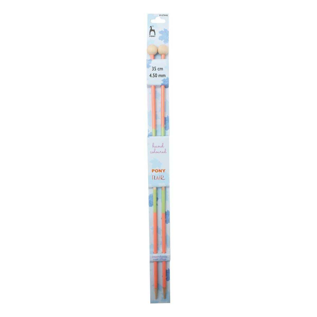 Pony Flair Knitting Needles 35cm 4.5mm | Hobbycraft