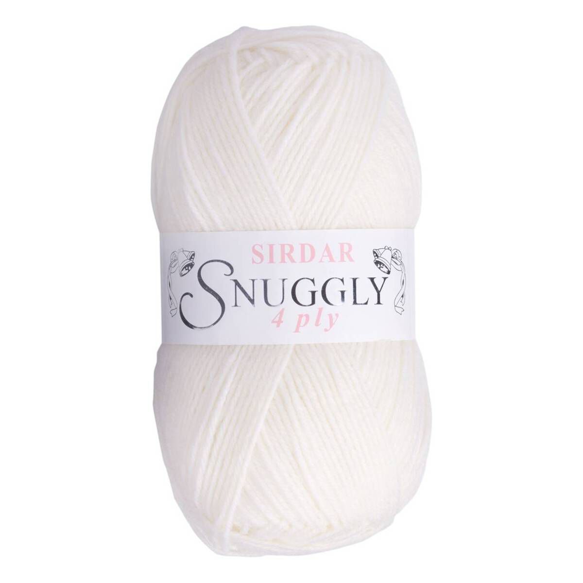 Sirdar Cream Snuggly 4 Ply Yarn 50g | Hobbycraft