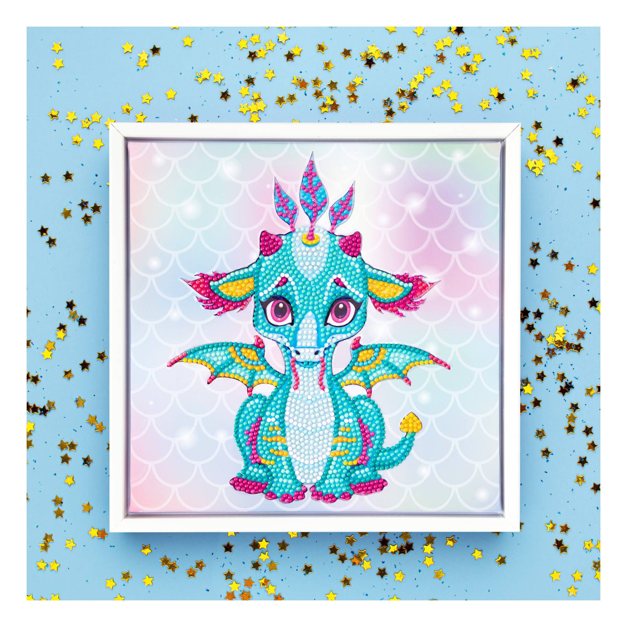 Diamond Dotz Ariel the Baby Dragon Kit 23cm x 23cm | Hobbycraft