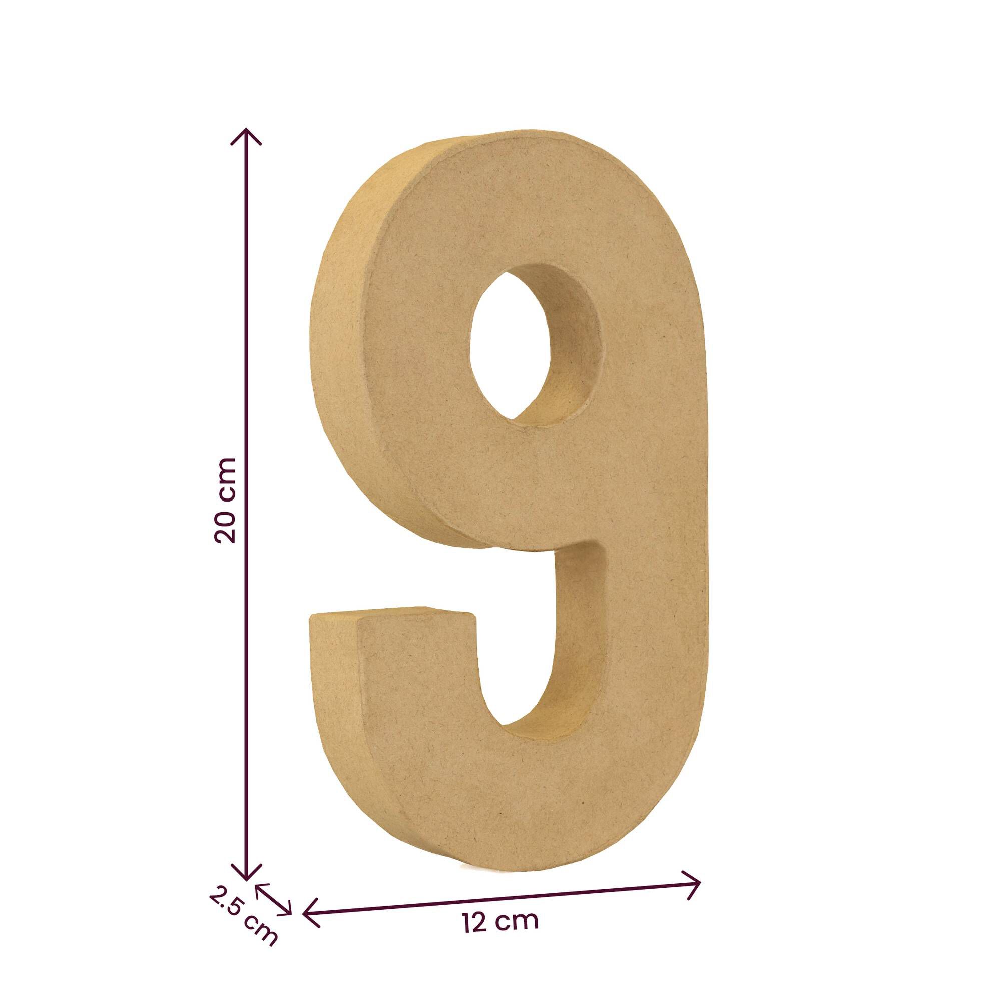 Mache Number 9 20cm | Hobbycraft