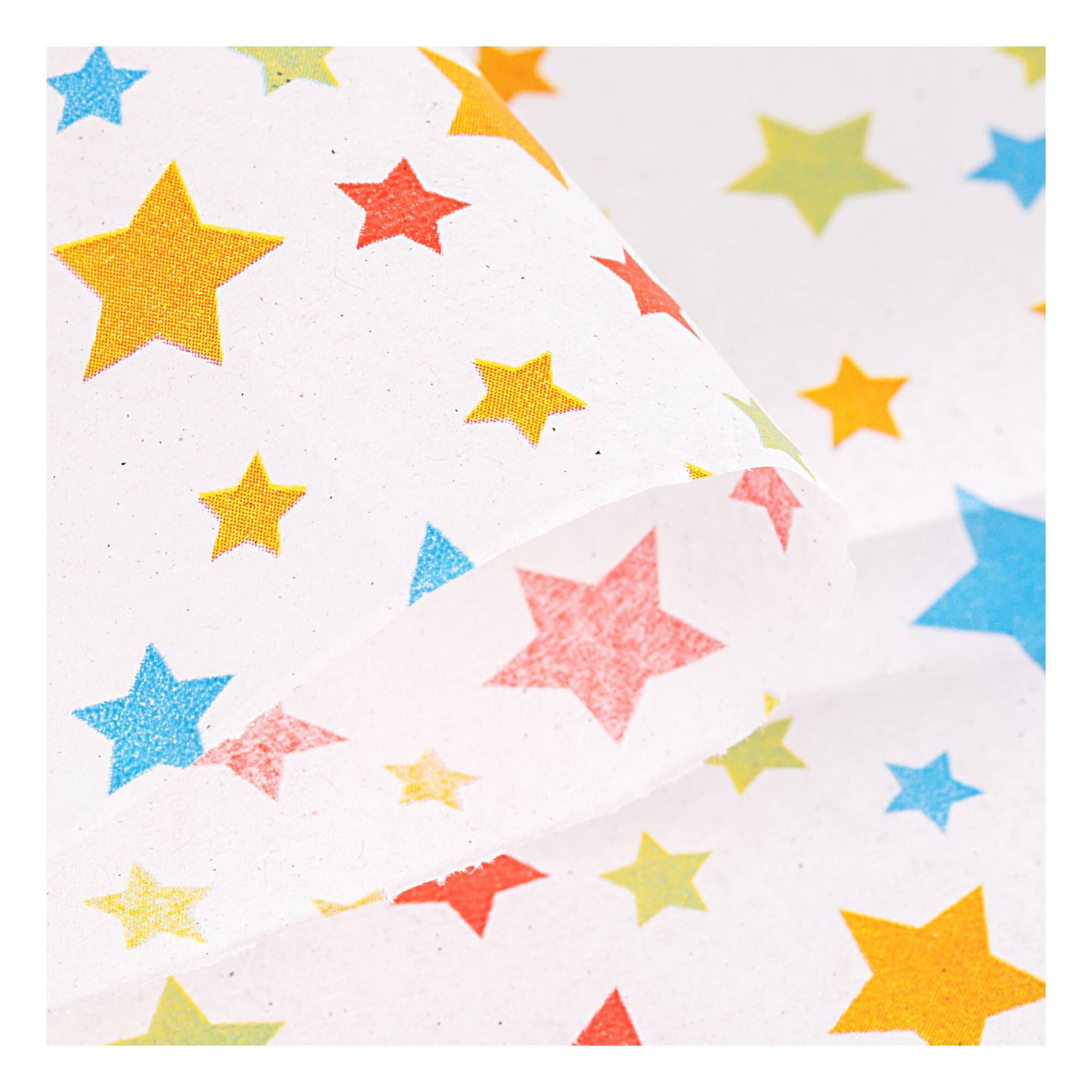 Assorted Star Printed Tissue Paper 50cm x 75cm 6 Pack | Hobbycraft