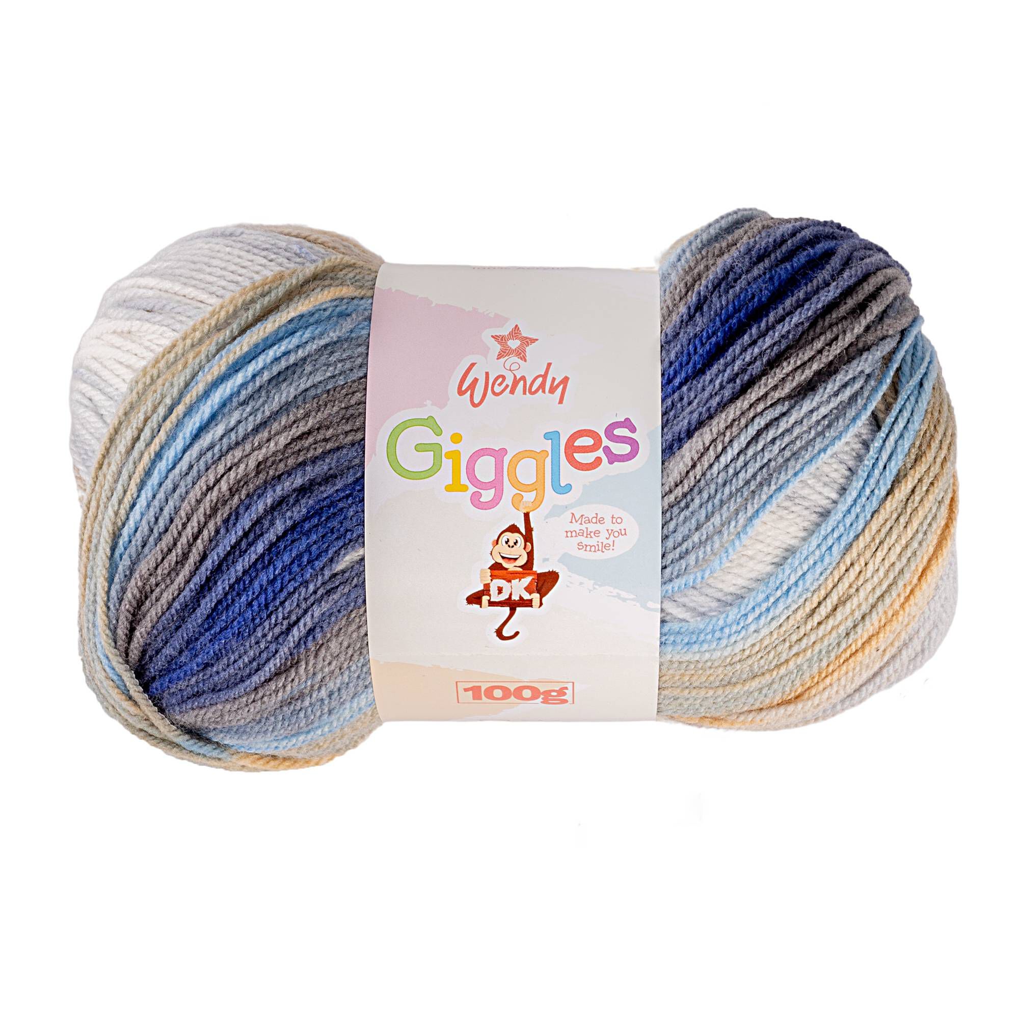 Wendy Salted Caramel Giggles DK Yarn 100g | Hobbycraft