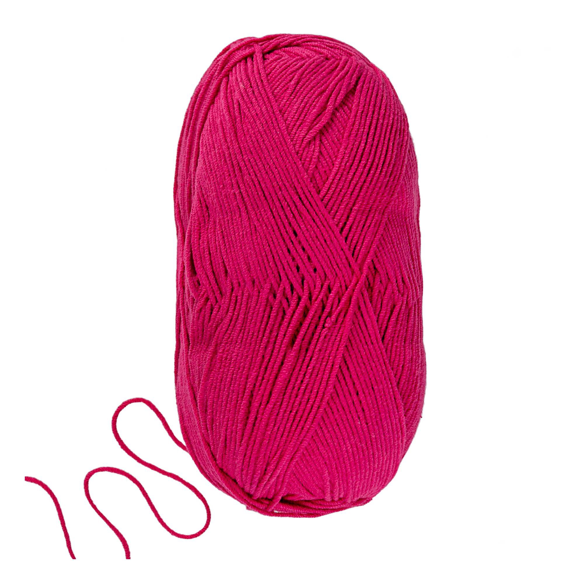 Wendy Raspberry Supreme Cotton Love DK Yarn 100g | Hobbycraft