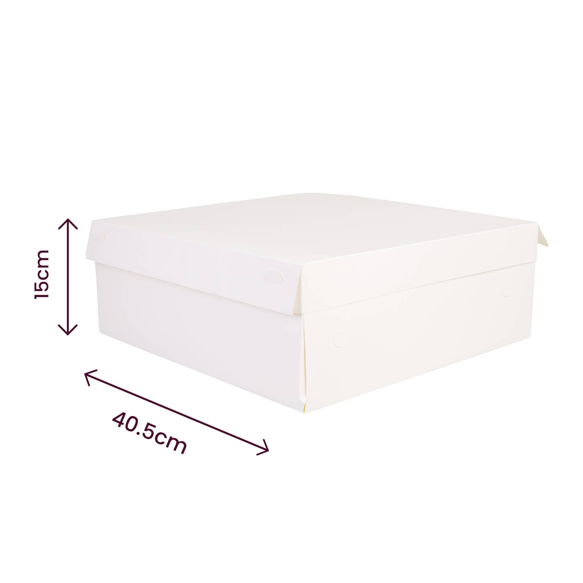 White Cake Box 16 Inches | Hobbycraft