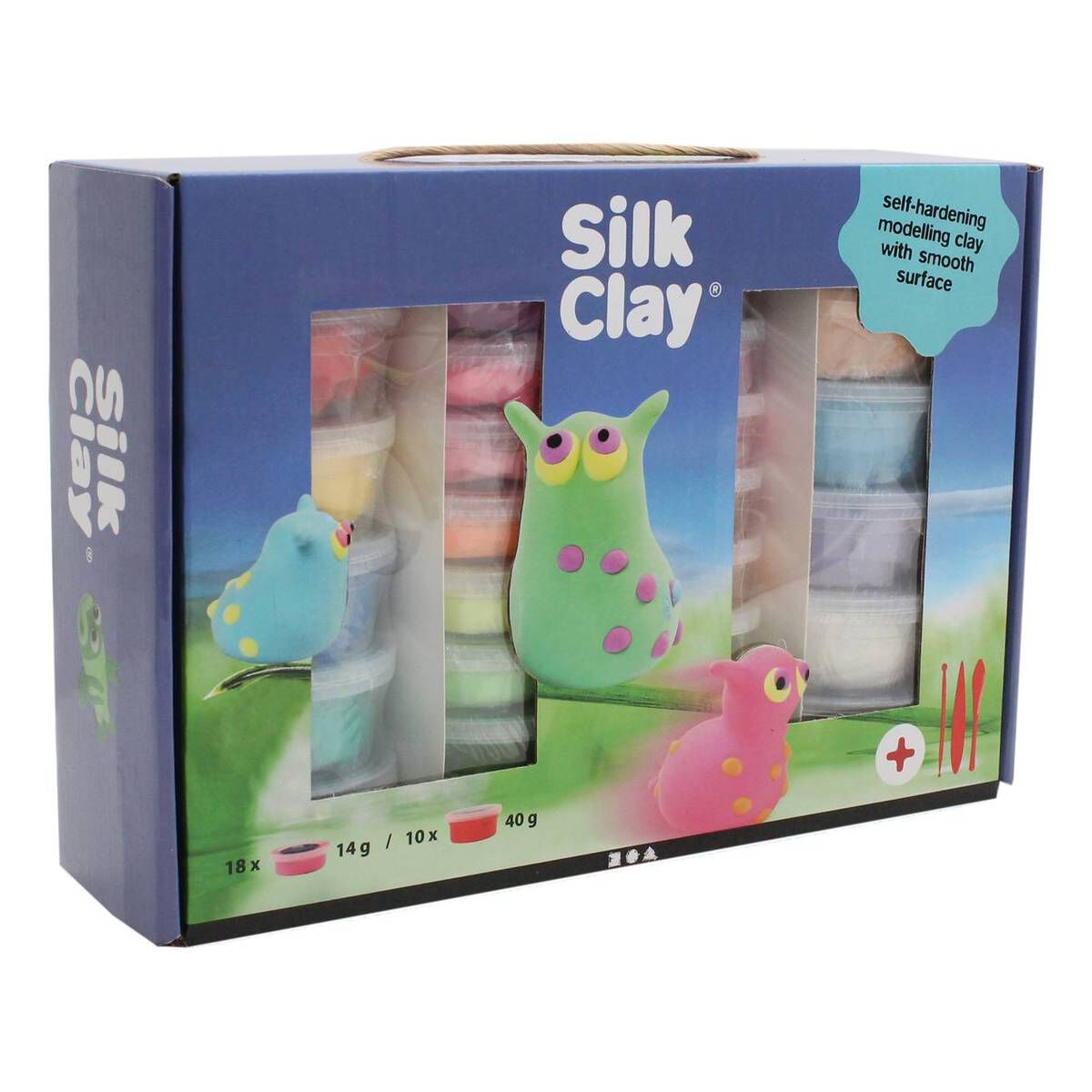 Silk Clay Set 28 Pieces | Hobbycraft