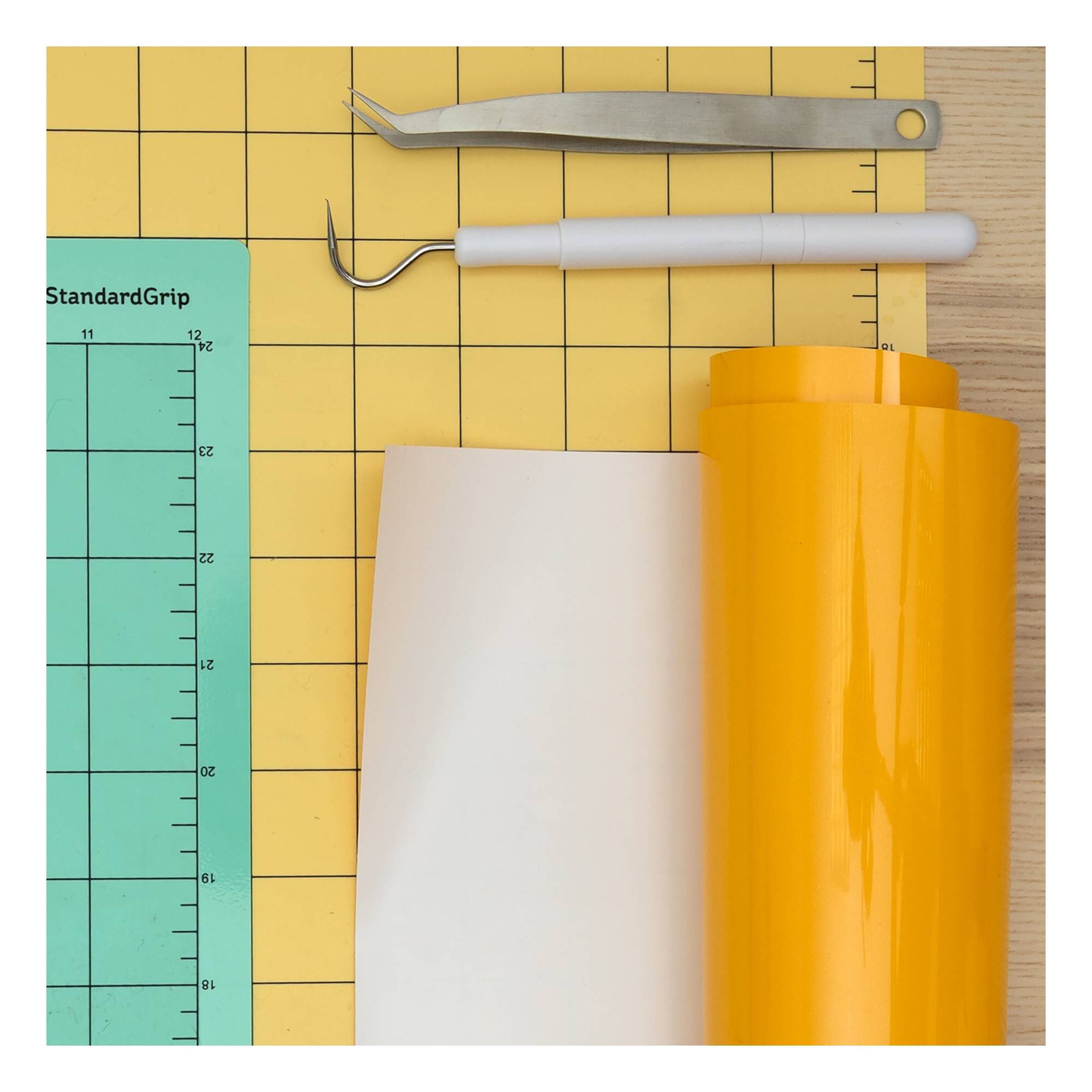Siser Yellow Easyweed Heat Transfer Vinyl 30cm x 50cm | Hobbycraft