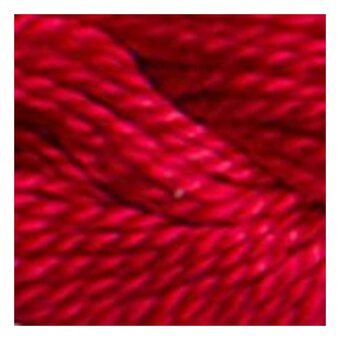 DMC Red Pearl Cotton Thread Size 5 25m (321) | Hobbycraft