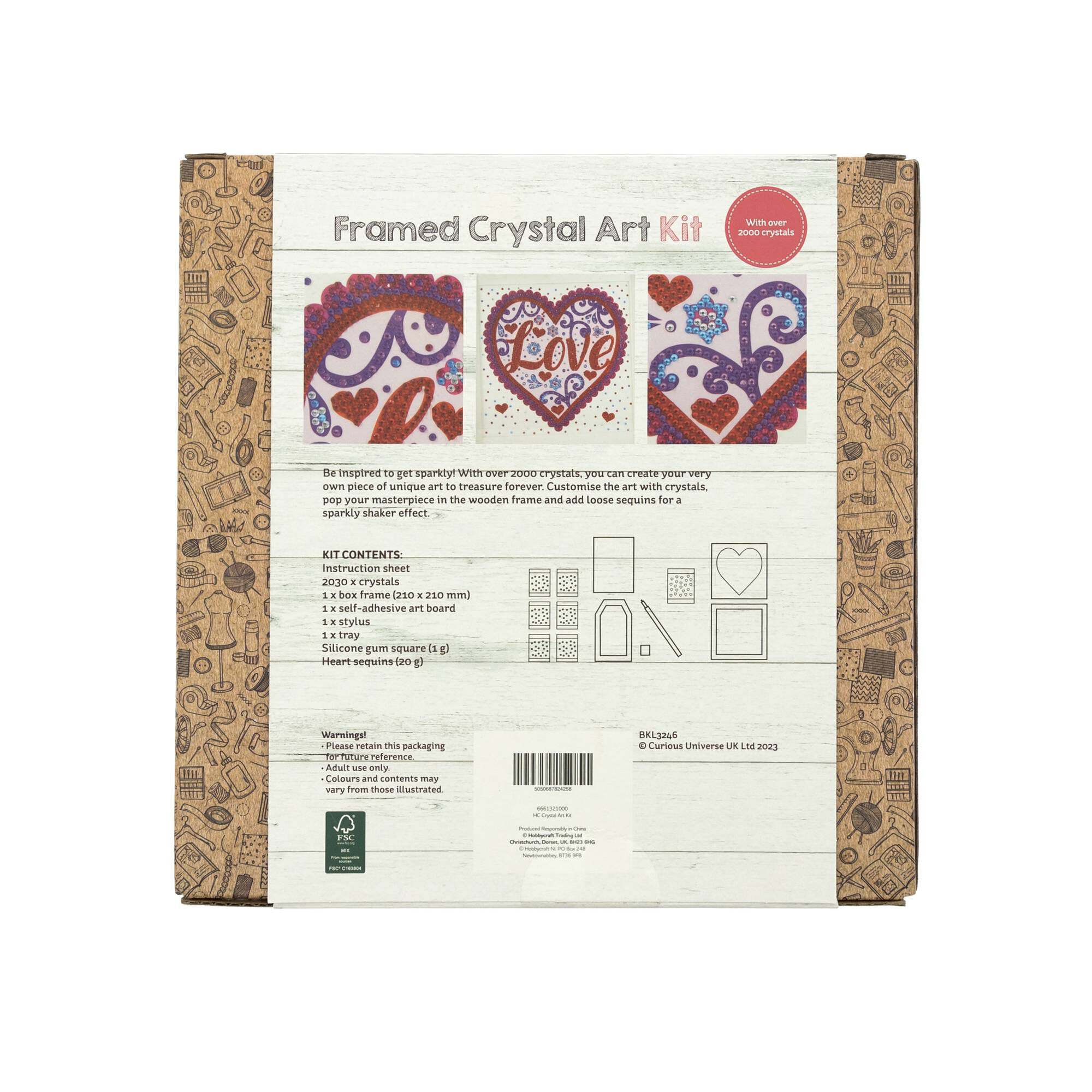 Framed Crystal Art Kit | Hobbycraft