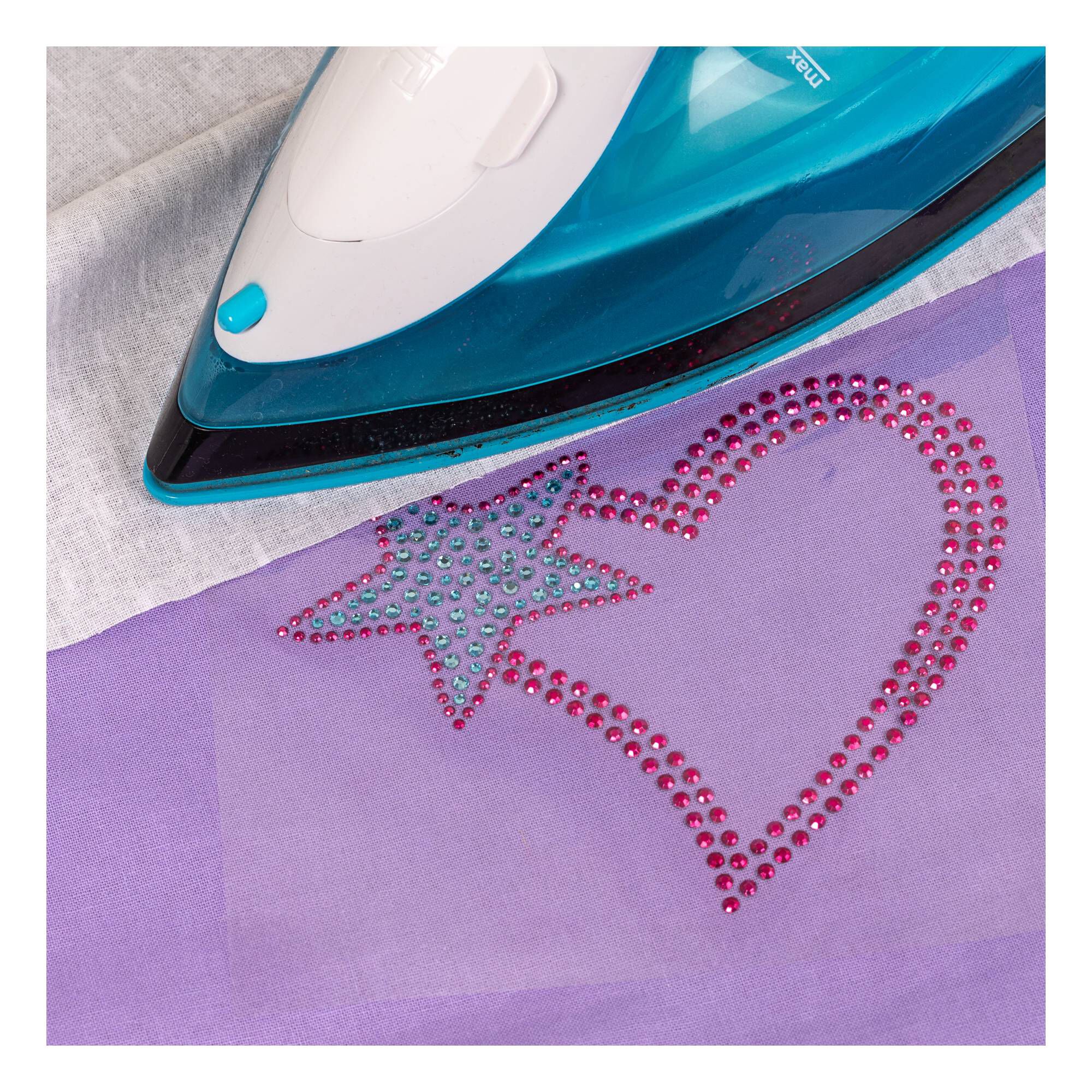 Heart Iron-On Gems | Hobbycraft