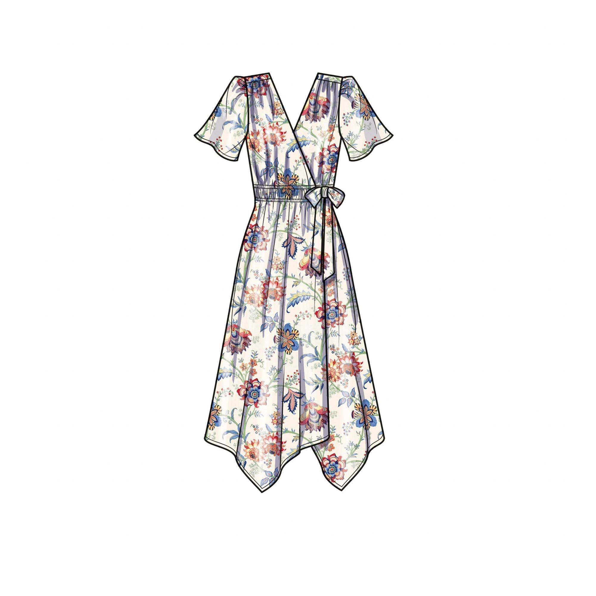 Simplicity Wrap Dresses Sewing Pattern S9639 (6-14) | Hobbycraft