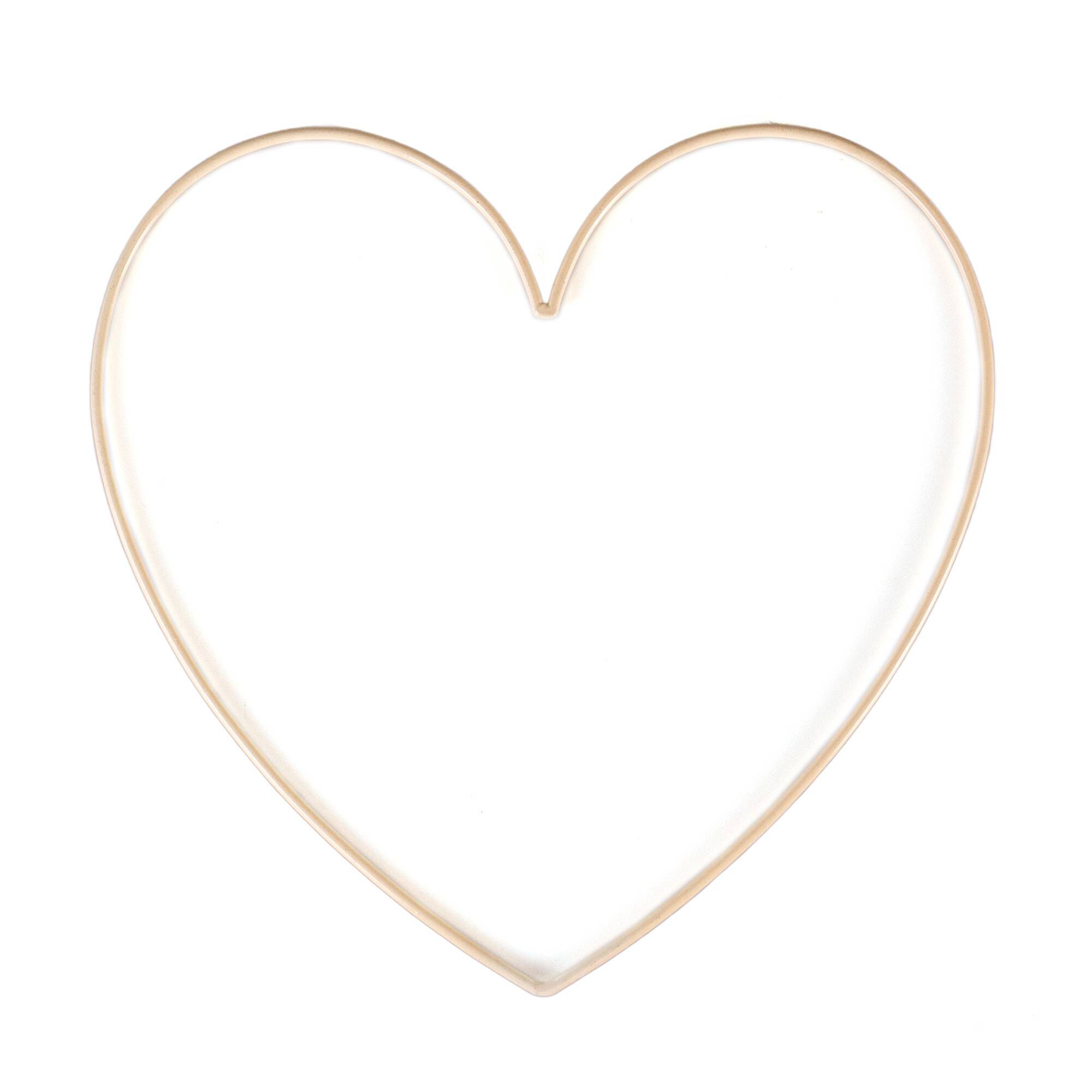 Macramé Metal Heart Frame 25cm | Hobbycraft