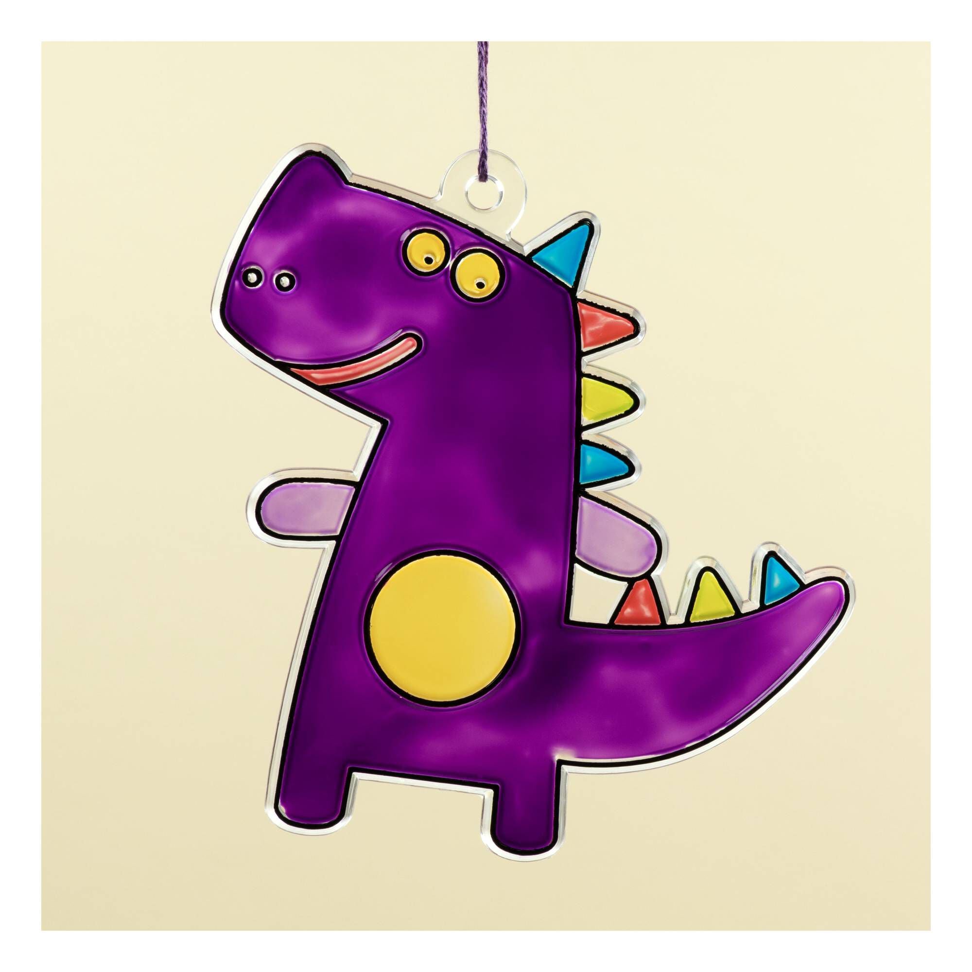 Dinosaur Plastic Suncatcher | Hobbycraft