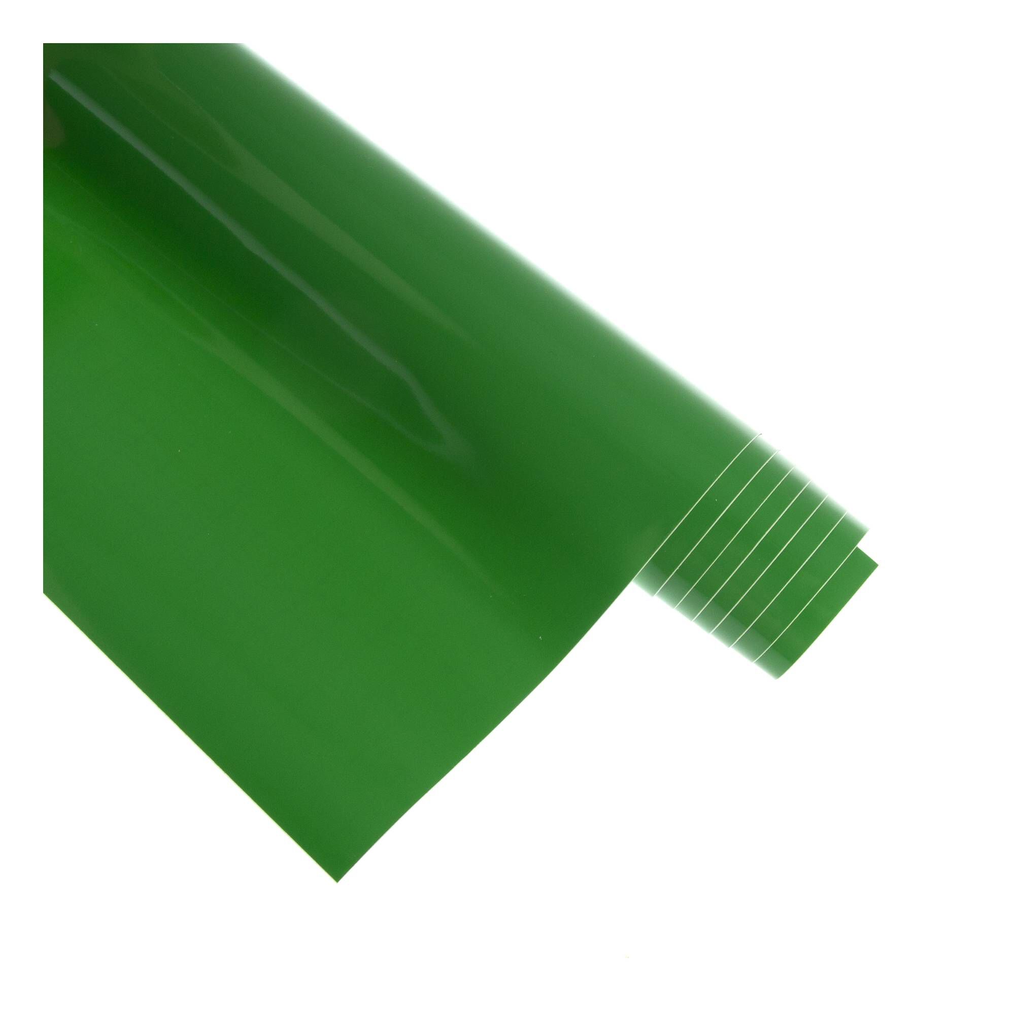Green Glossy Permanent Vinyl 12 x 48 Inches | Hobbycraft
