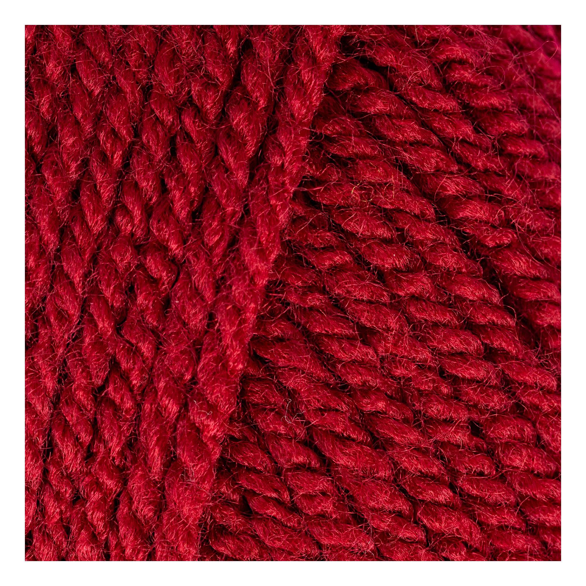 Knitcraft Red Everyday Aran Yarn 100g | Hobbycraft
