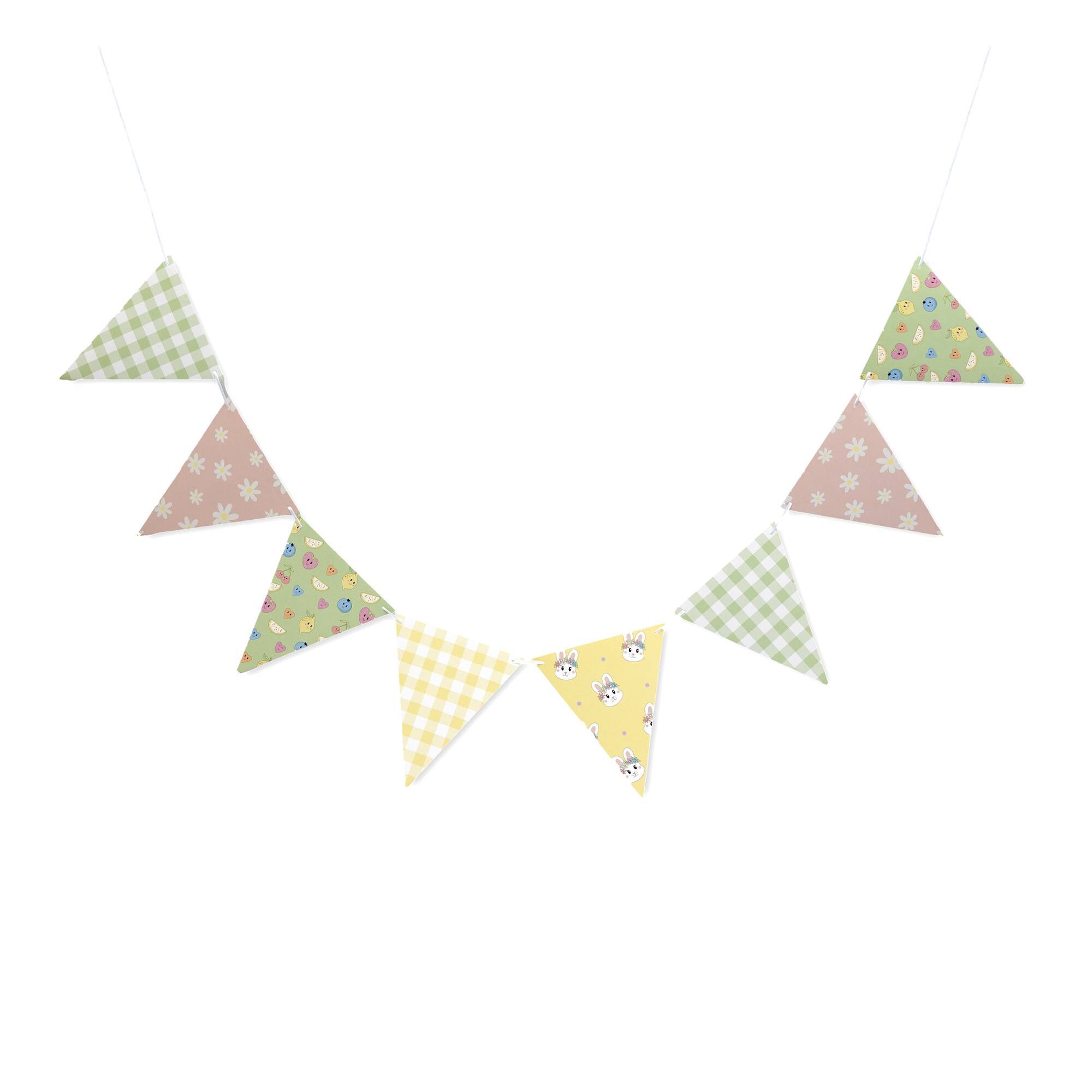 Easter Paper Bunting 1.5m | Hobbycraft