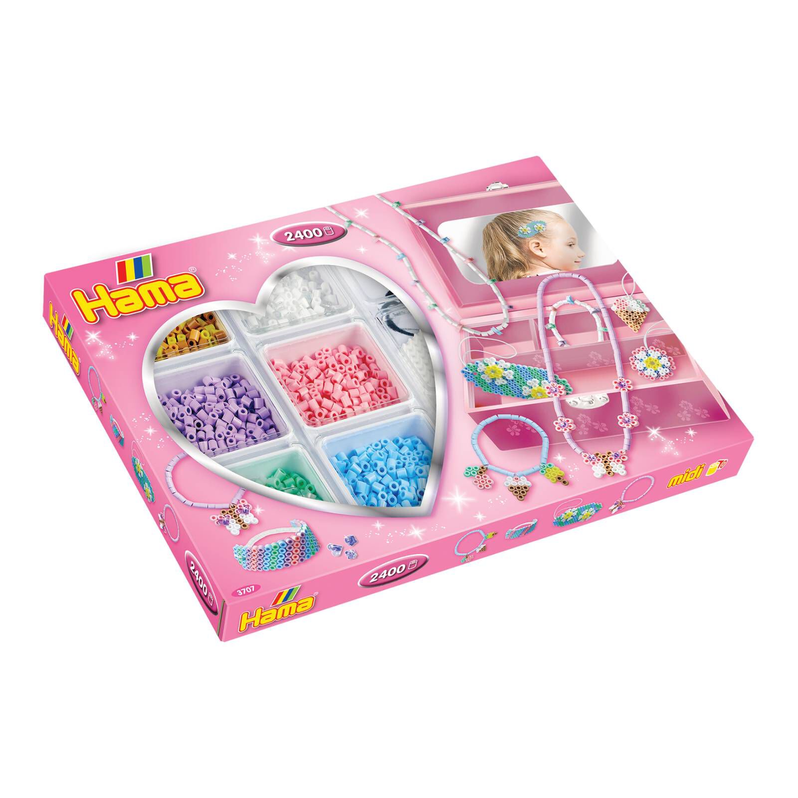 Hama Beads Pink Activity Box | Hobbycraft