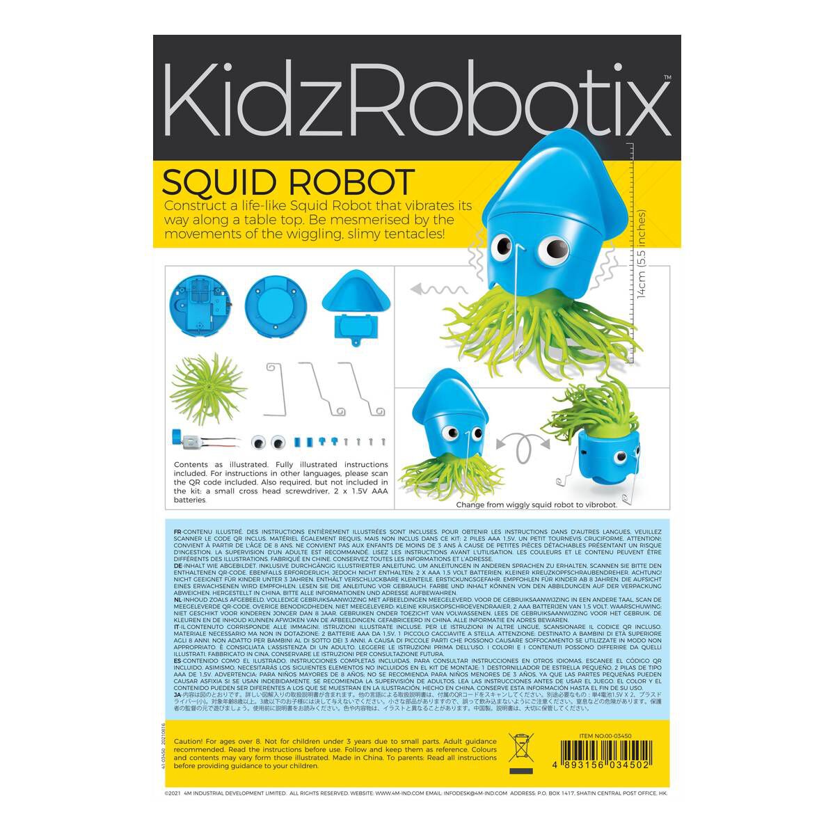 KidzRobotix Squid Robot | Hobbycraft