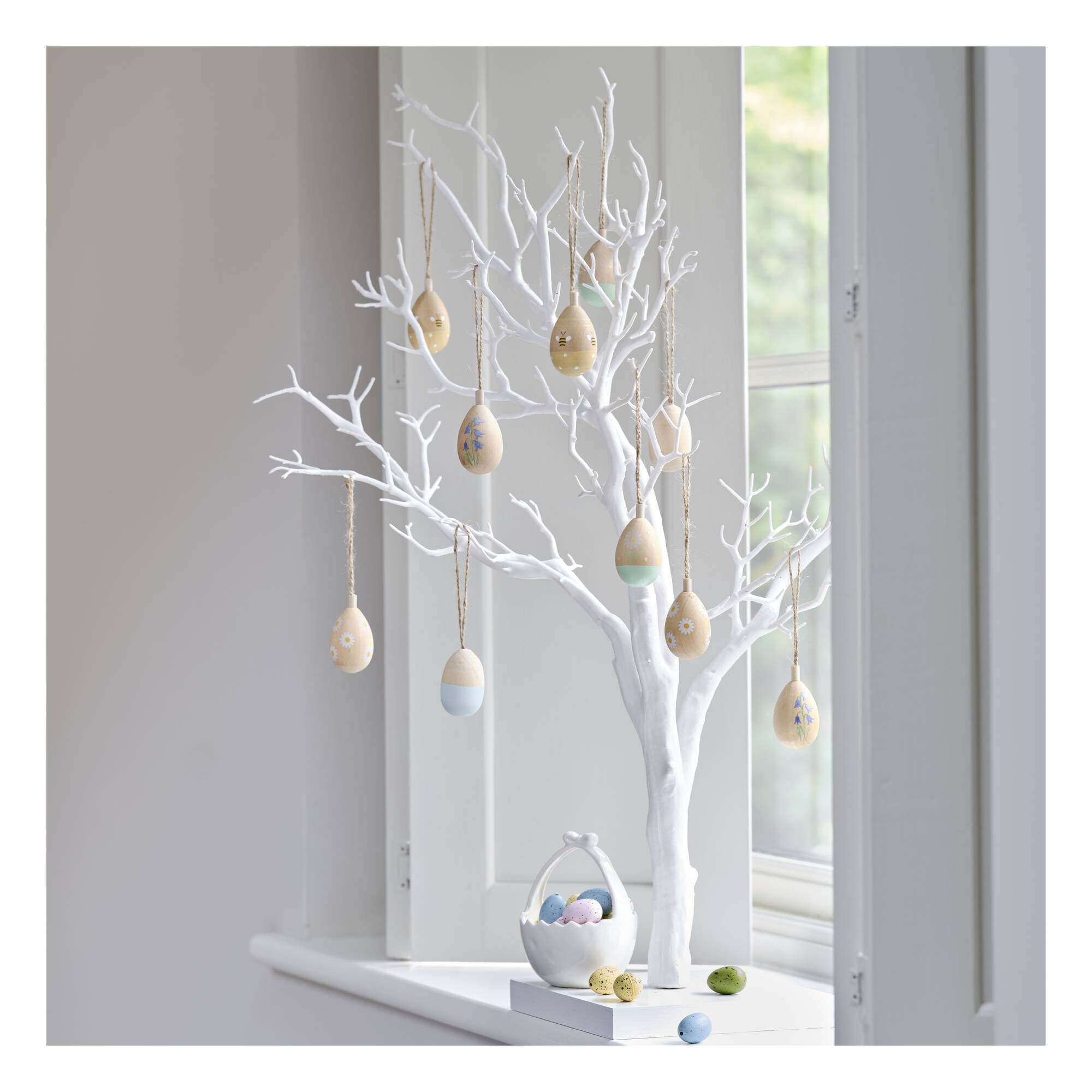 Decorative White Twig Tree 104cm | Hobbycraft