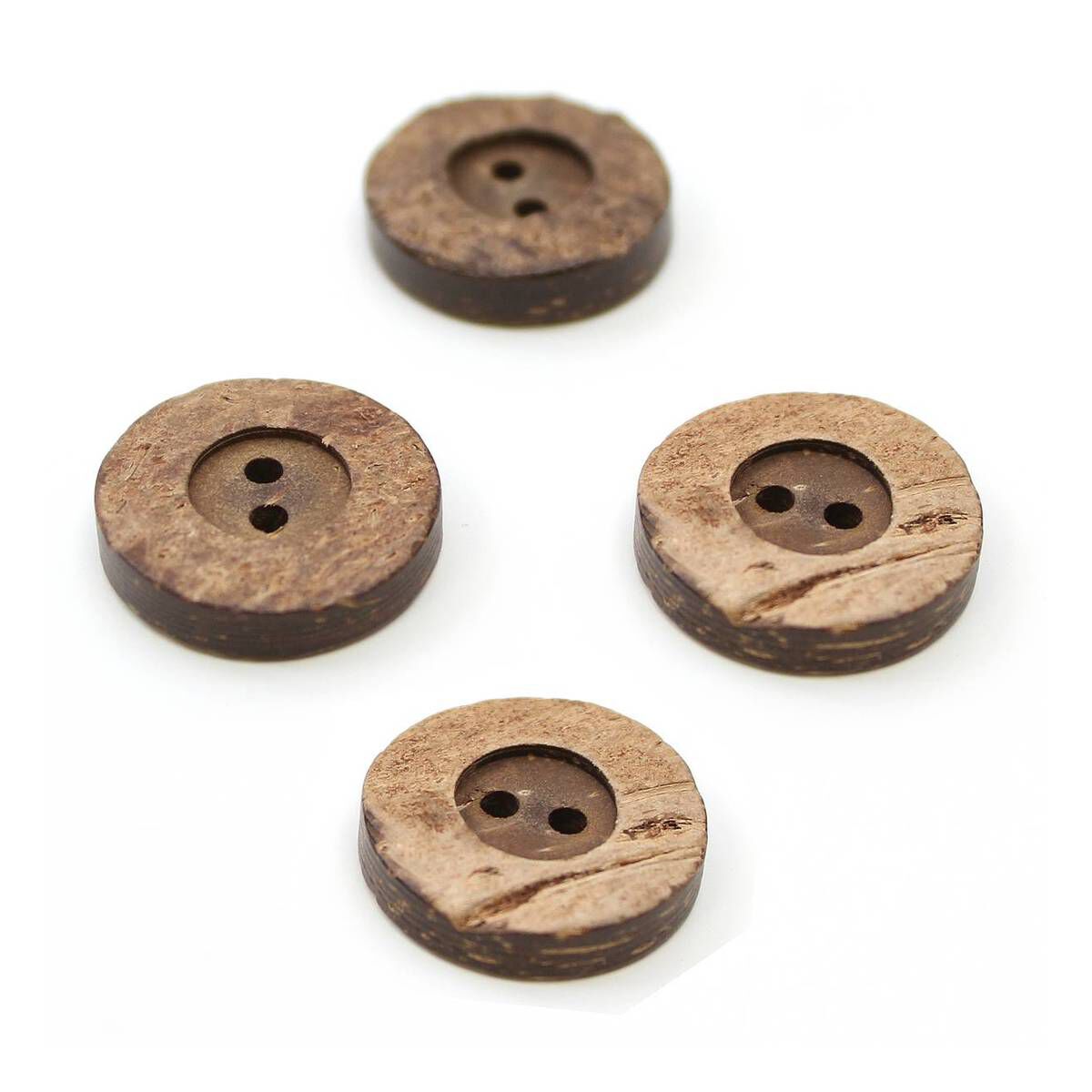 Hemline Assorted Novelty Wood Button 4 Pack | Hobbycraft