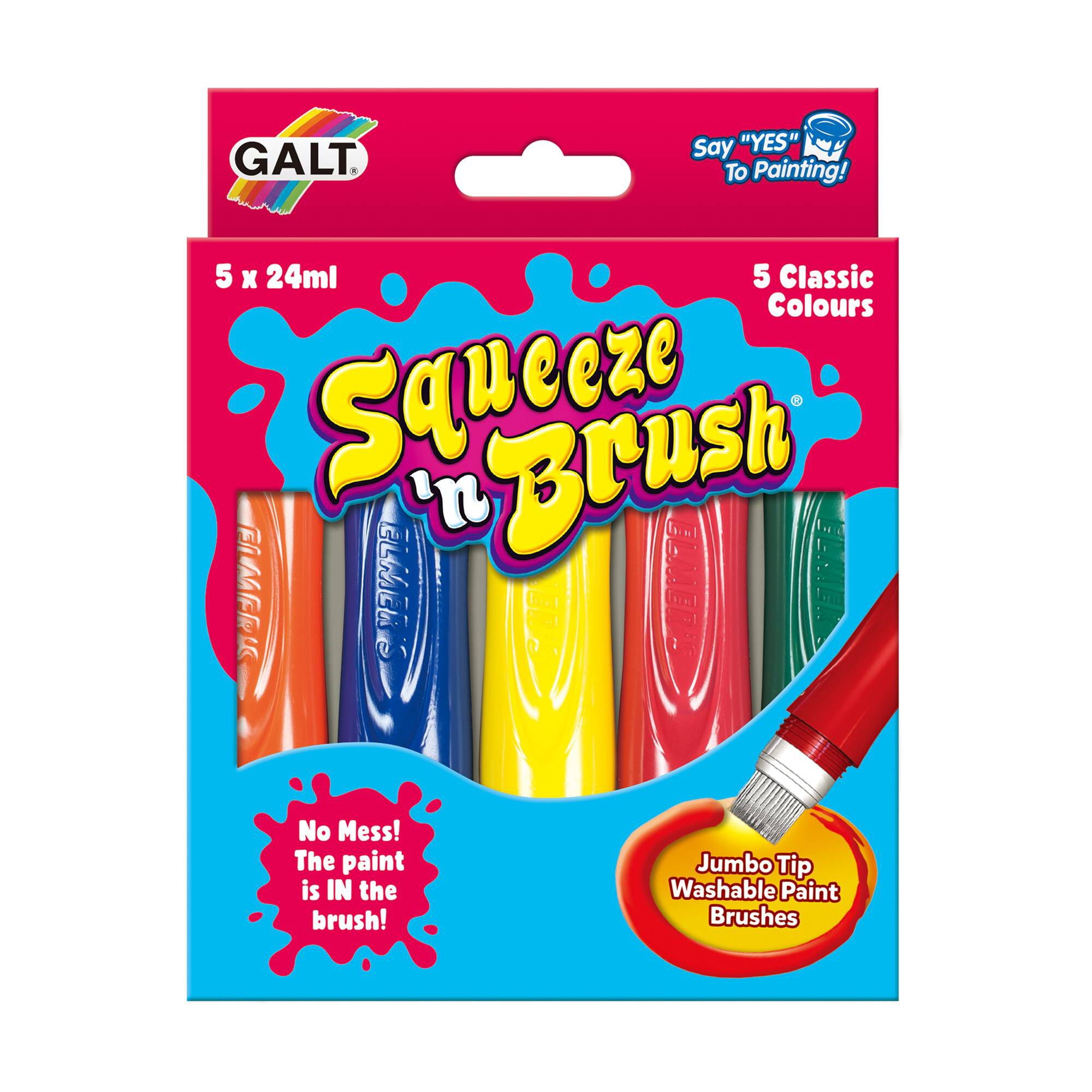 Classic Colour Squeeze n Brush 5 Pack | Hobbycraft