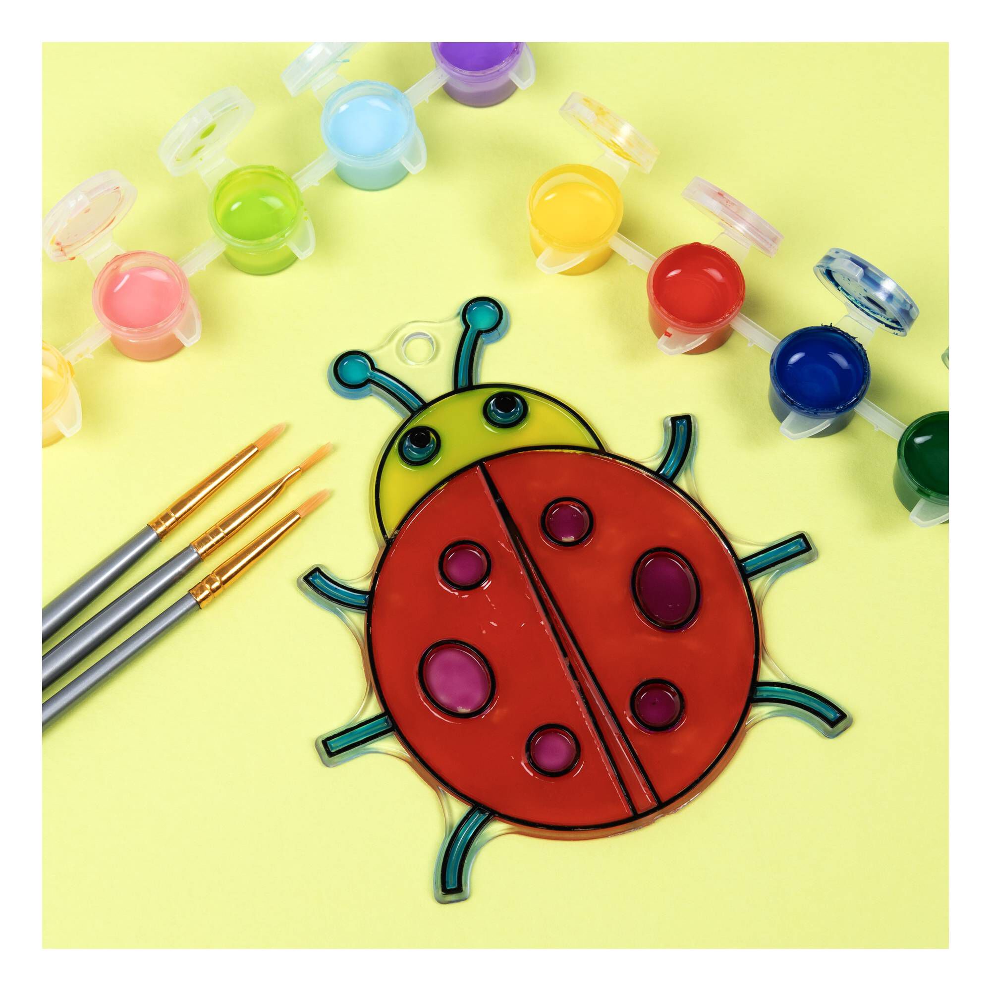 Ladybird Plastic Suncatcher | Hobbycraft