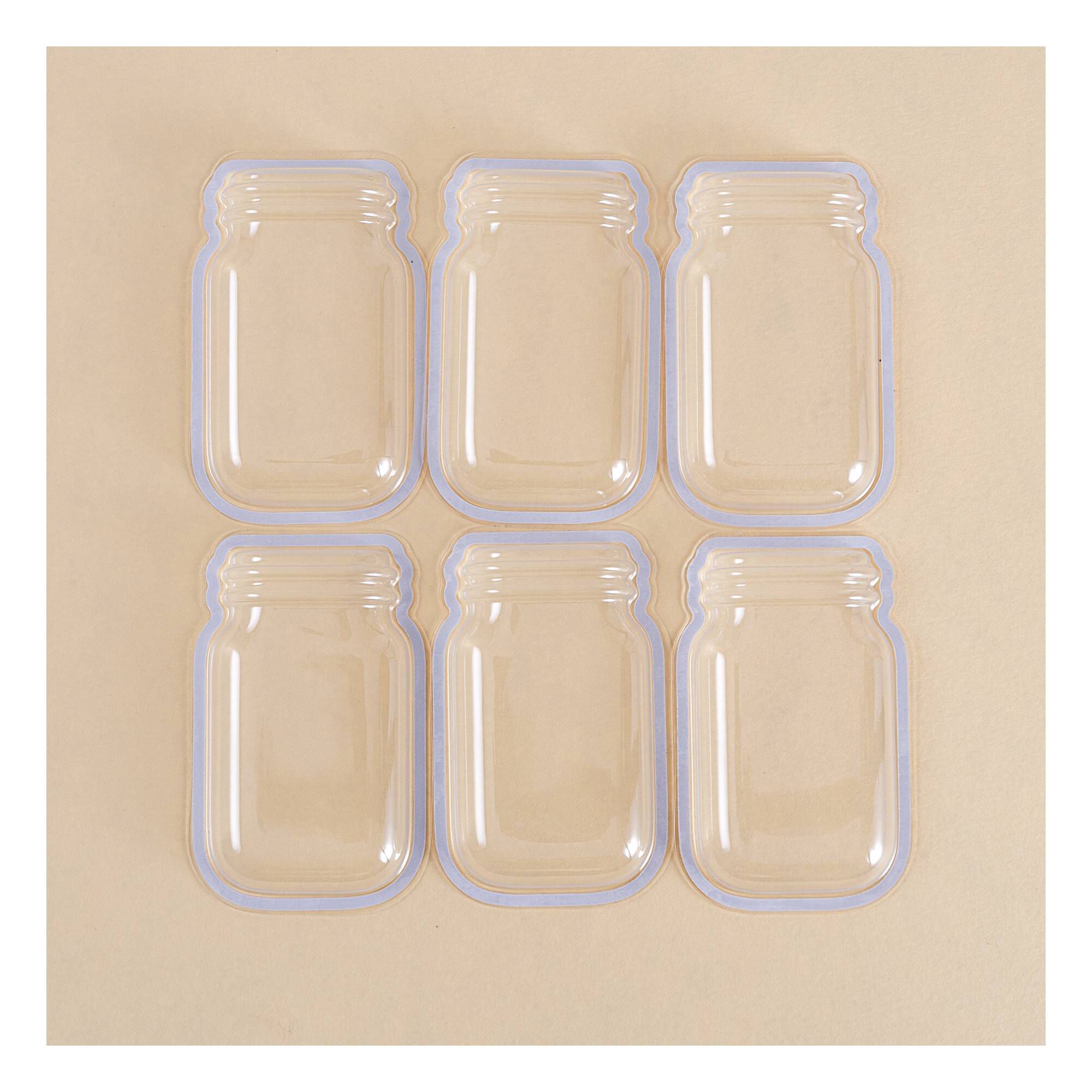 Sizzix Jar Shaker Domes 6 Pack | Hobbycraft