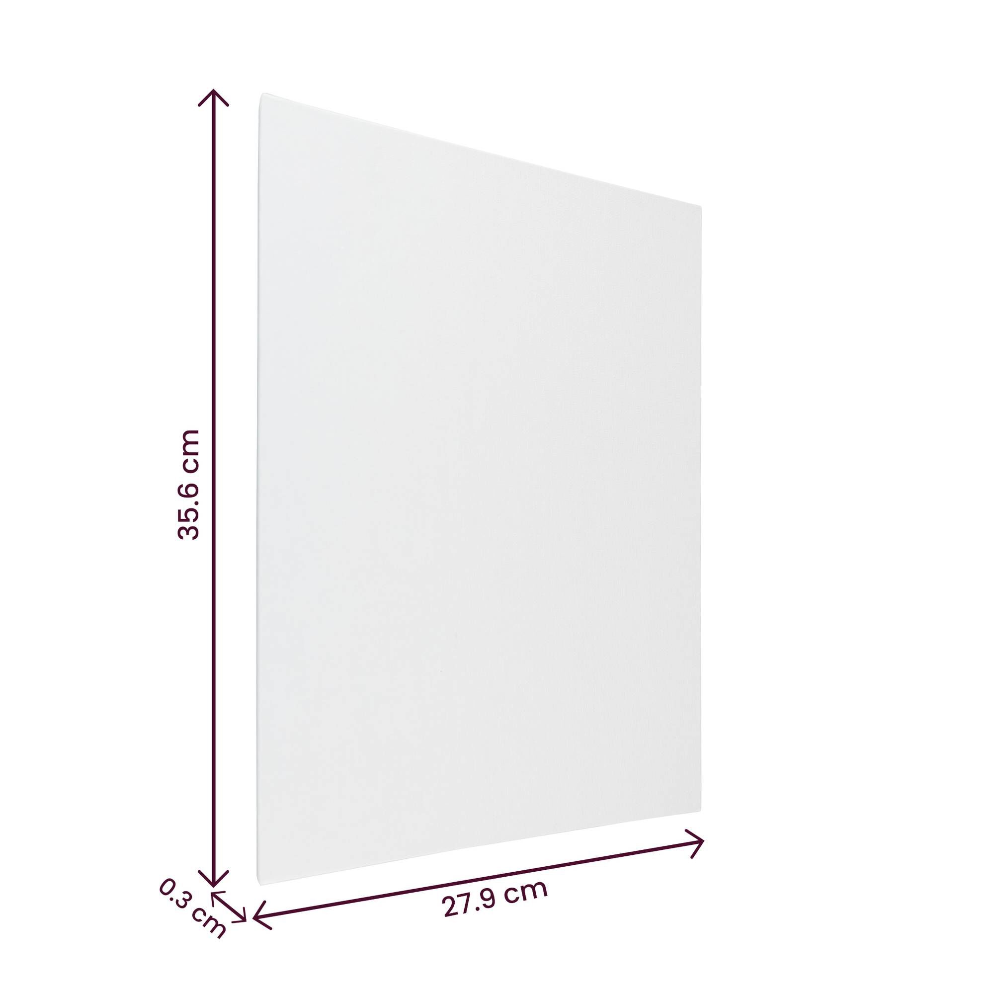 Canvas Panel 35.6cm x 27.9cm 3 Pack | Hobbycraft