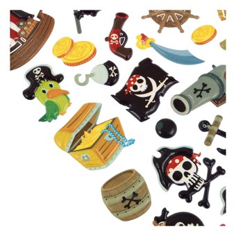 Pirate Puffy Stickers | Hobbycraft