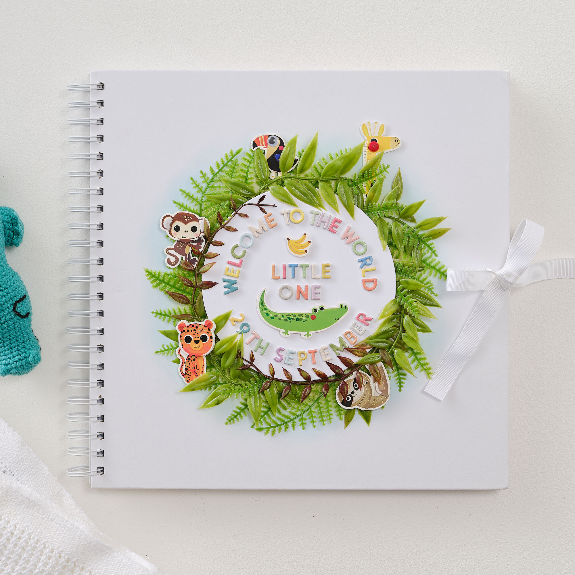 How to Make a New Baby Scrapbook Cover | Hobbycraft