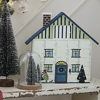 How to Make an Illustrated Advent House | Hobbycraft