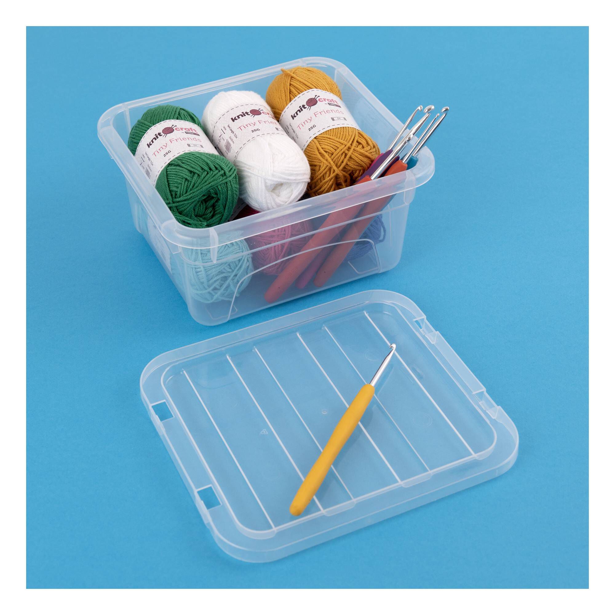 Whitefurze Mini Spacemaster 2 Litre Storage Box | Hobbycraft