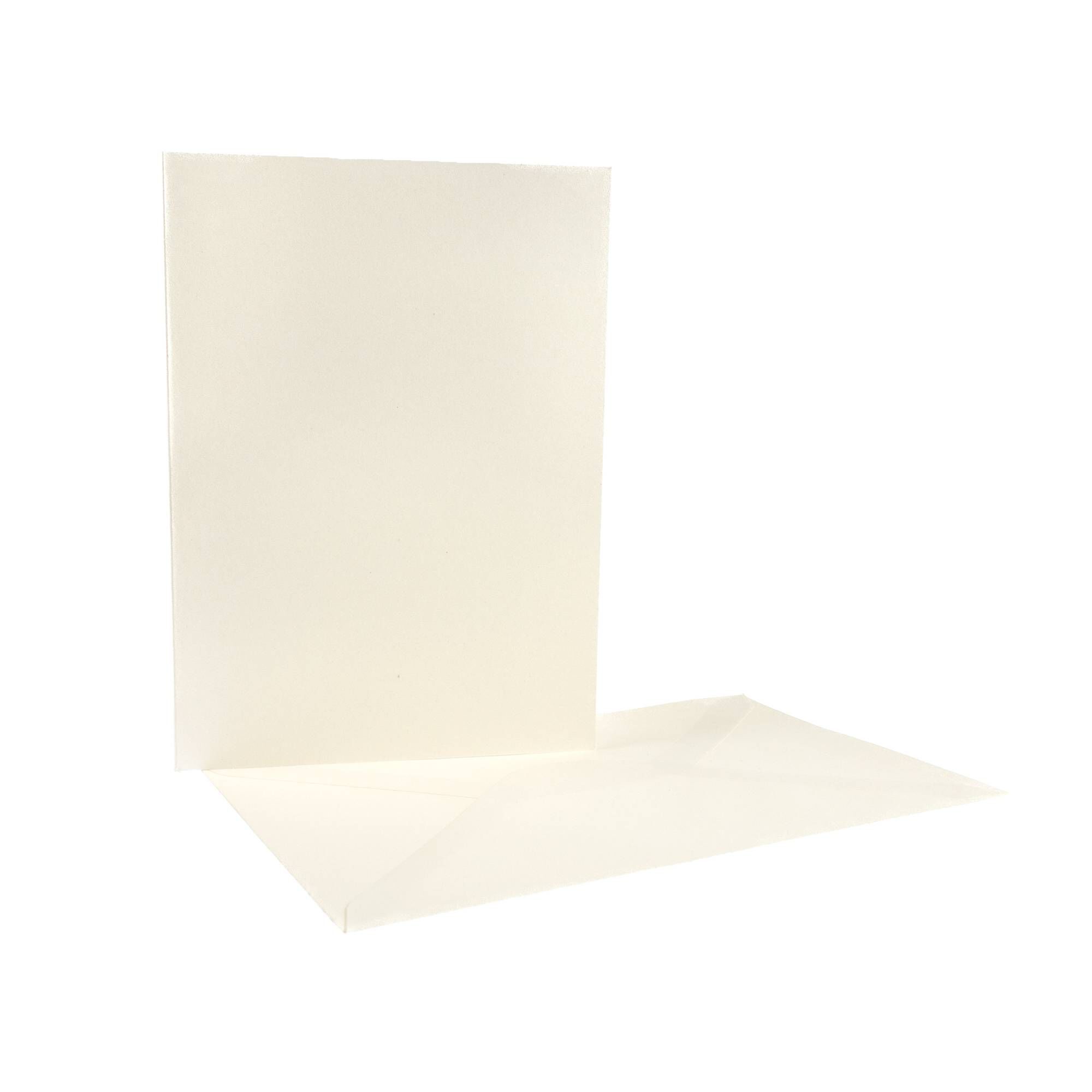 Ivory Cards and Envelopes C6 50 Pack | Hobbycraft