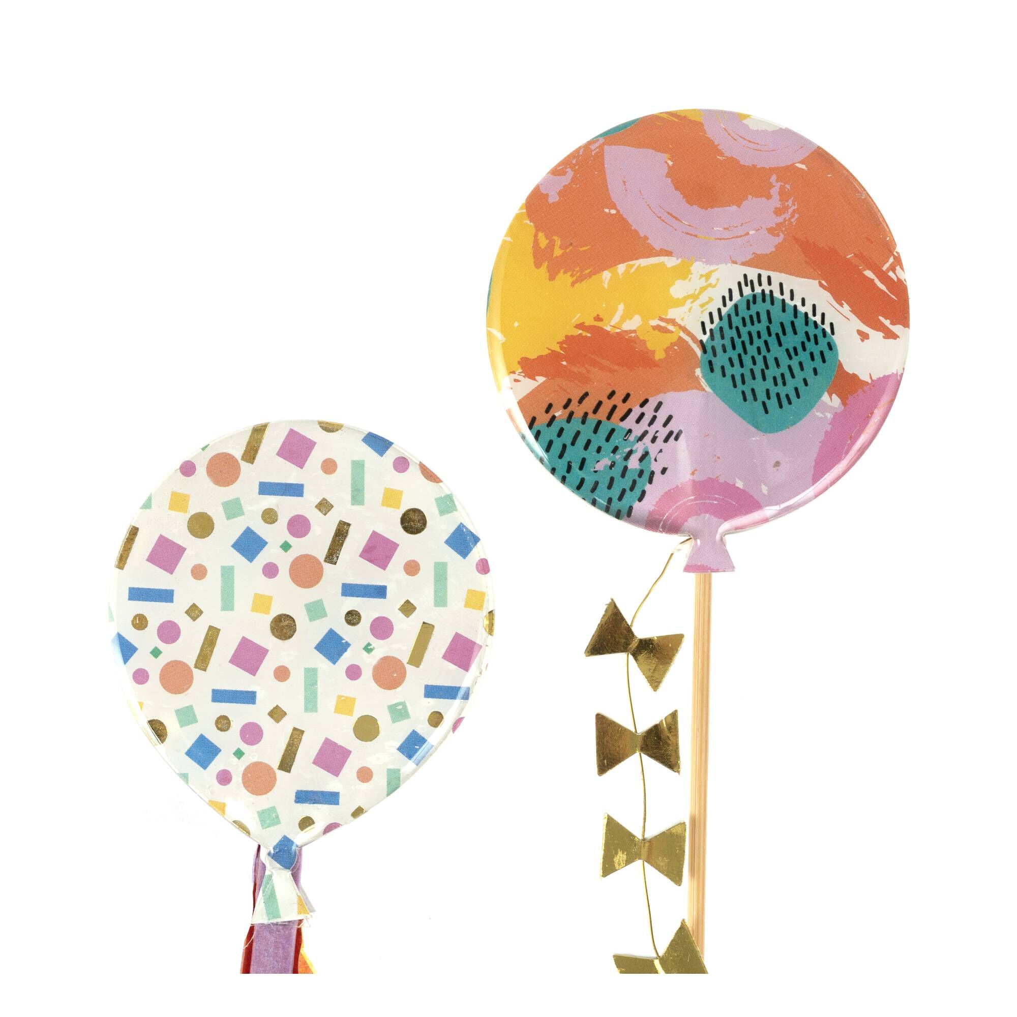 Whisk Balloon Cake Picks 5 Pack | Hobbycraft