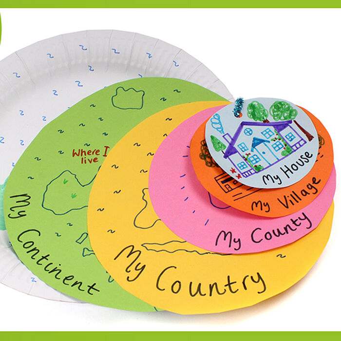 How to Make a Where I Live Diagram | Hobbycraft